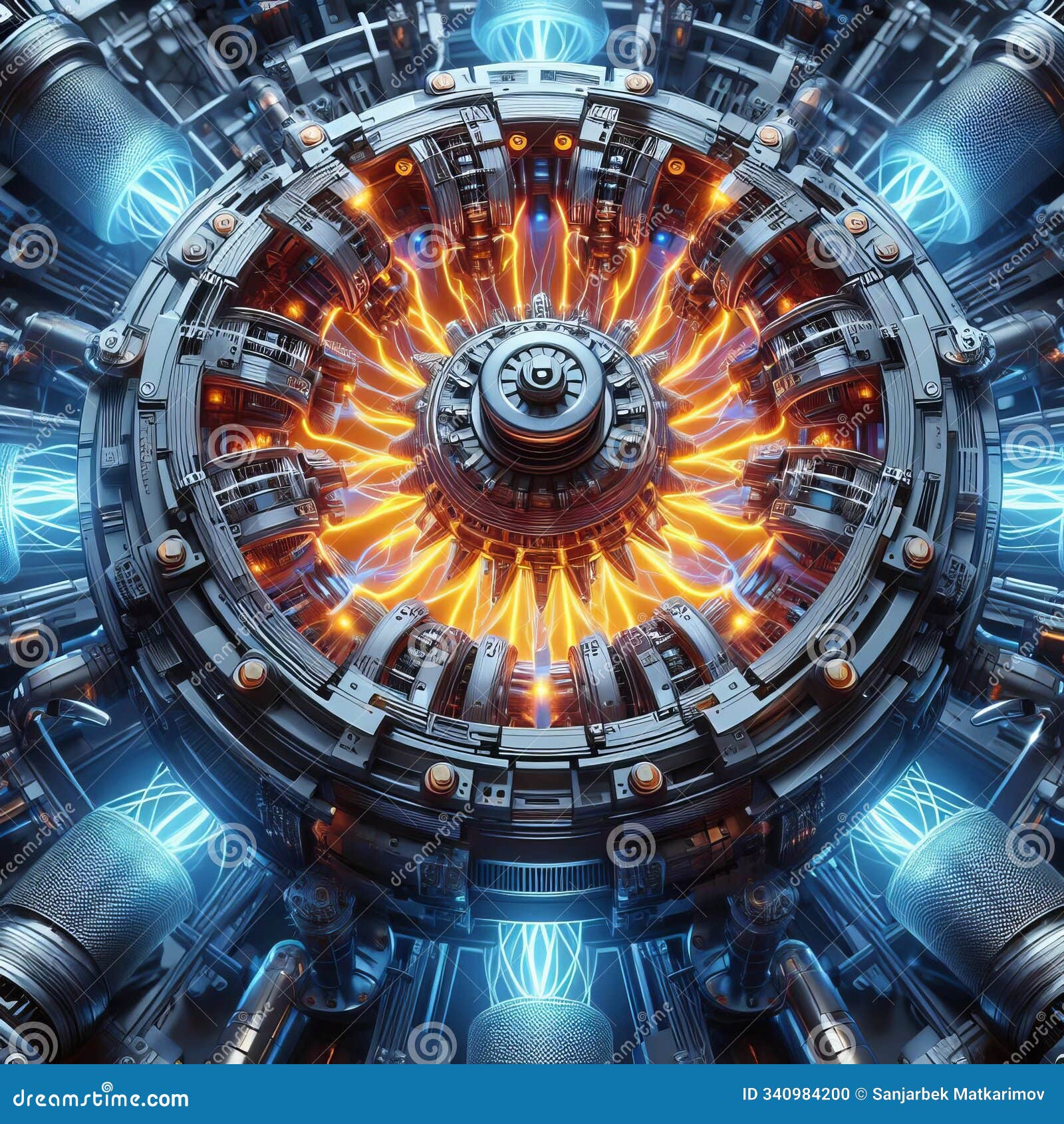 Topological Insulator Field Generator Creates Unique Electromagn Stock ...