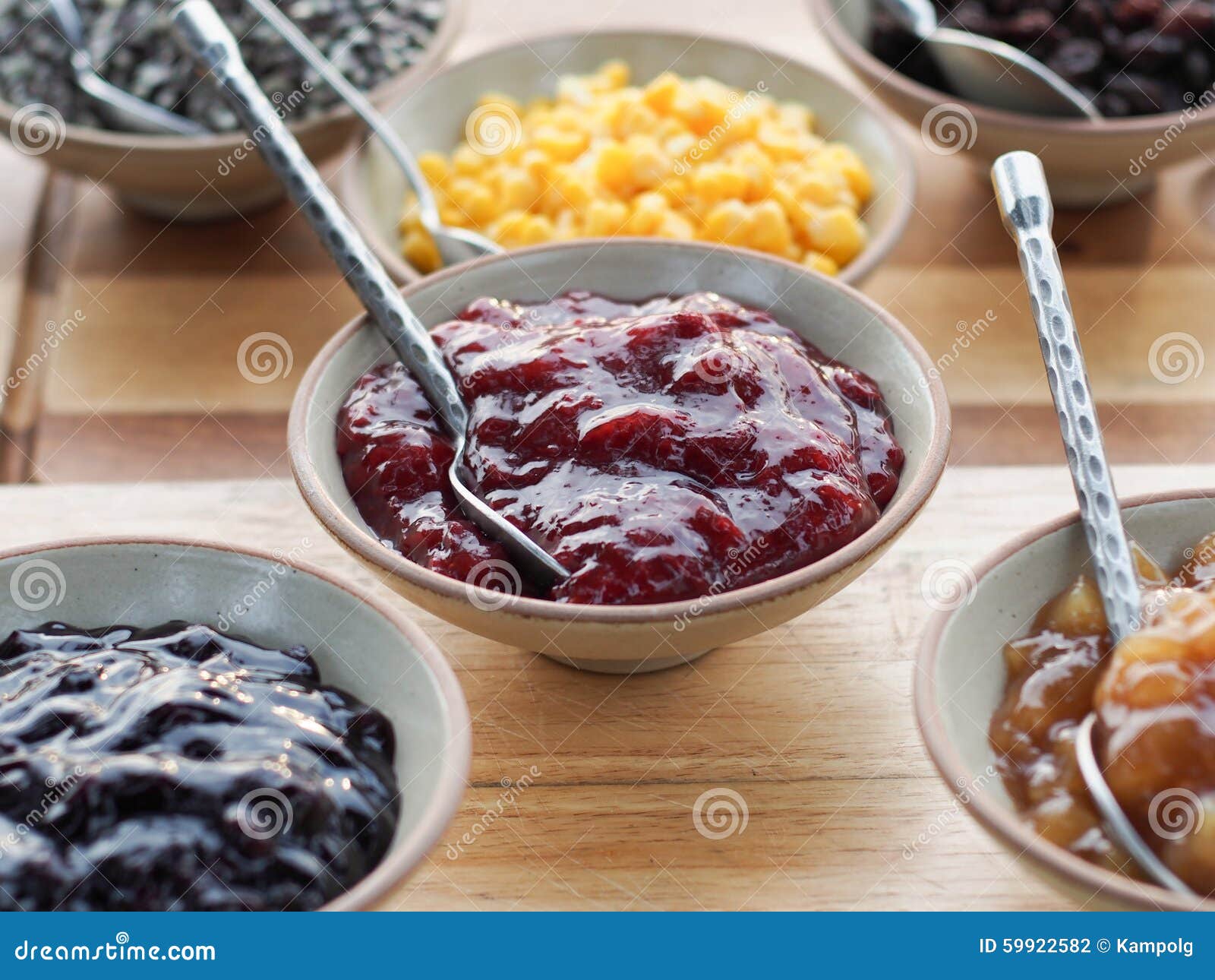 Topping of Choice for Your Sweet or Ice Cream Stock Photo - Image of ...