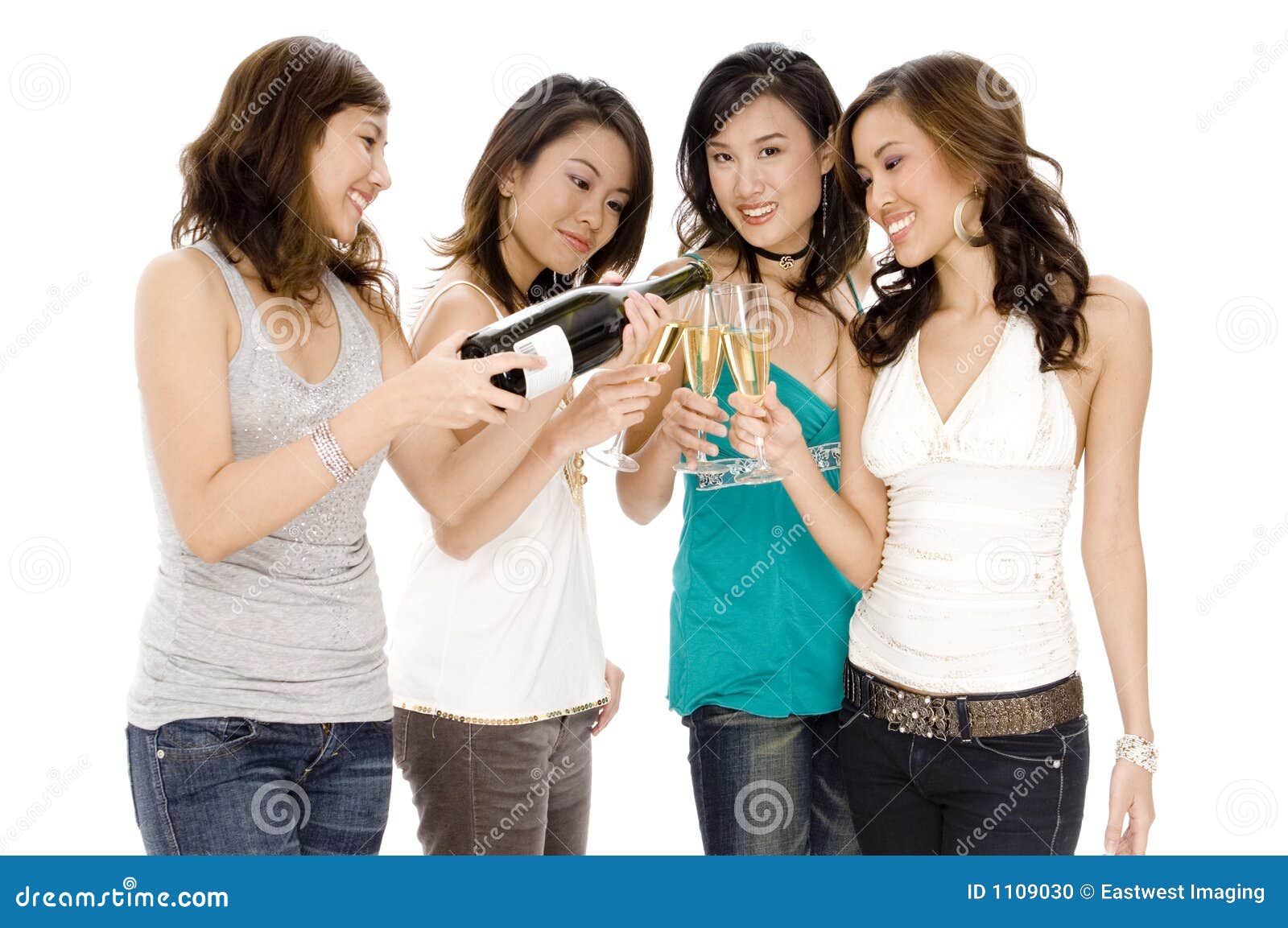 Topping Up Champagne stock photo. Image of alcohol, celebrate - 1109030