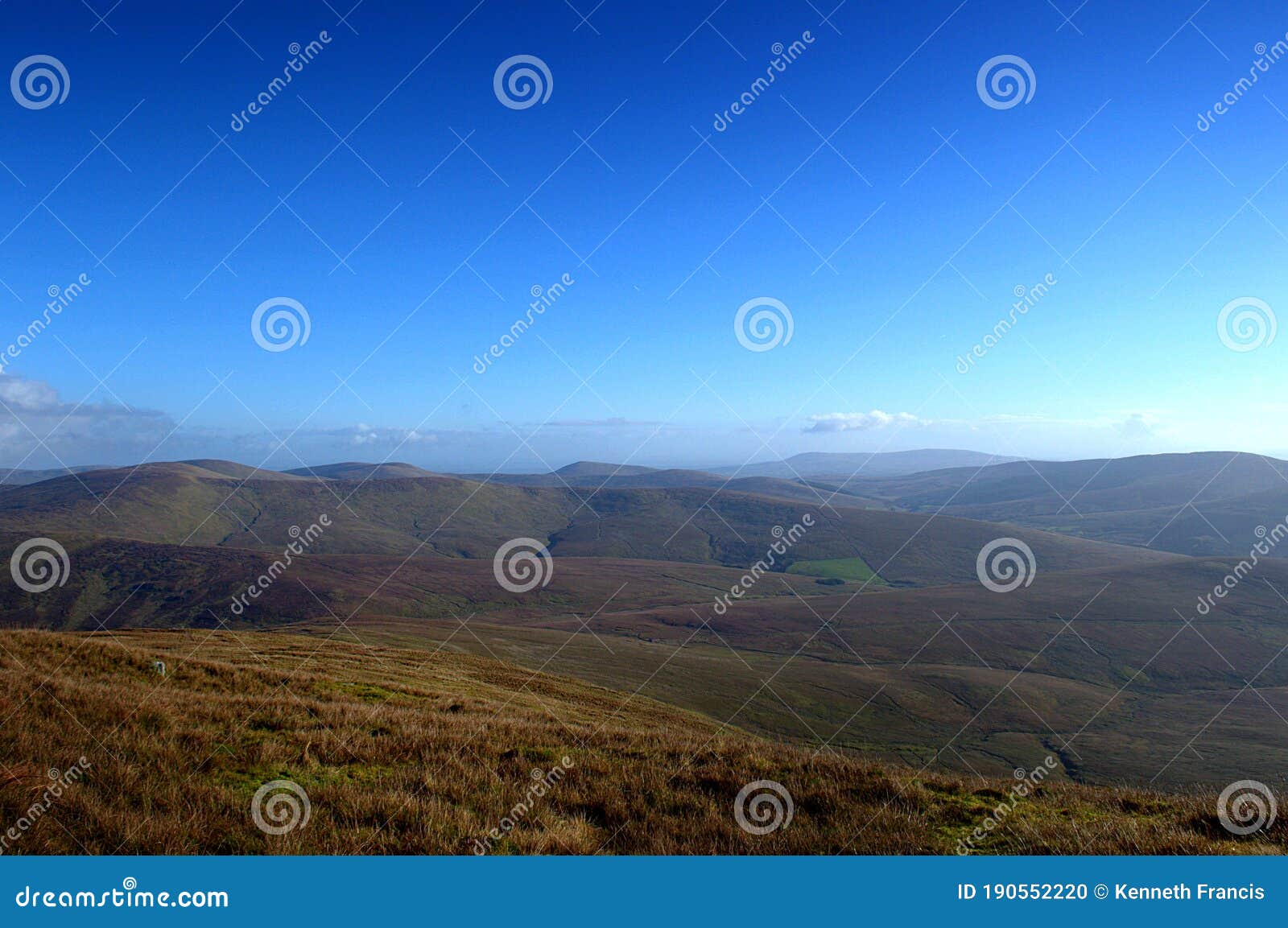 Tops of the Sperrin Mountains Stock Photo - Image of northern, prairie ...