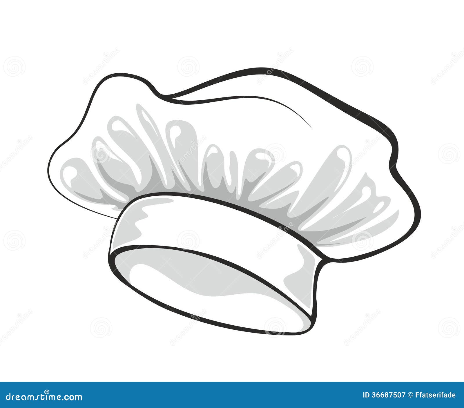 Toque illustration stock. Illustration du gastronomie - 36687507