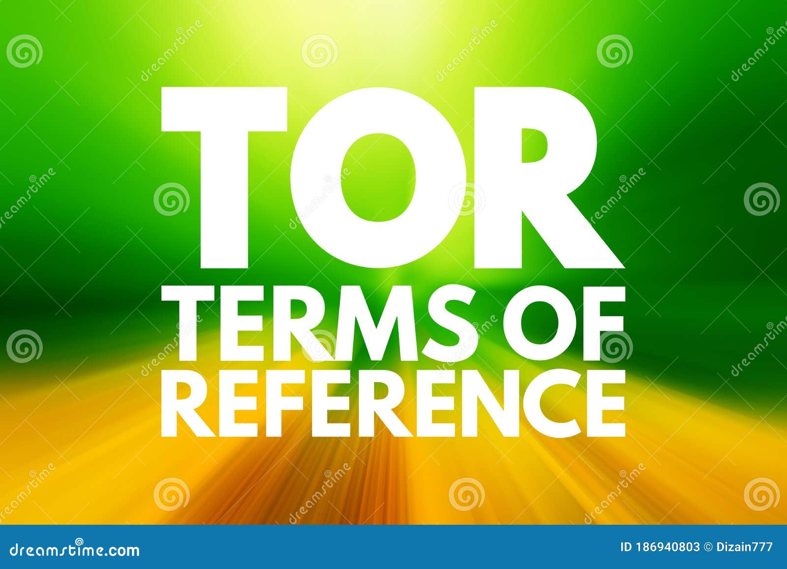 TOR - Terms Of Reference Acronym Royalty-Free Stock Photography ...