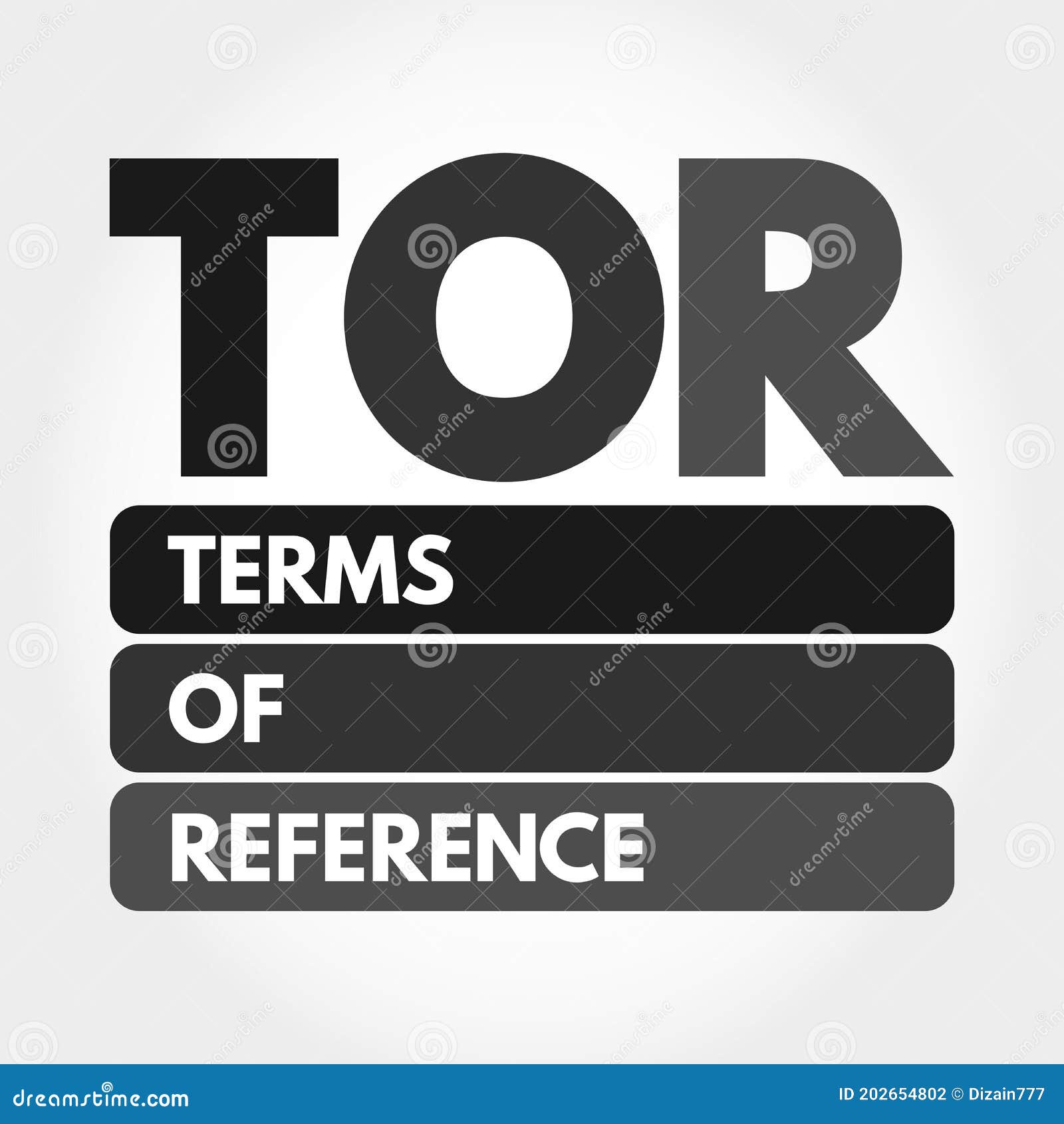 TOR - Terms Of Reference Acronym Royalty-Free Stock Photography ...