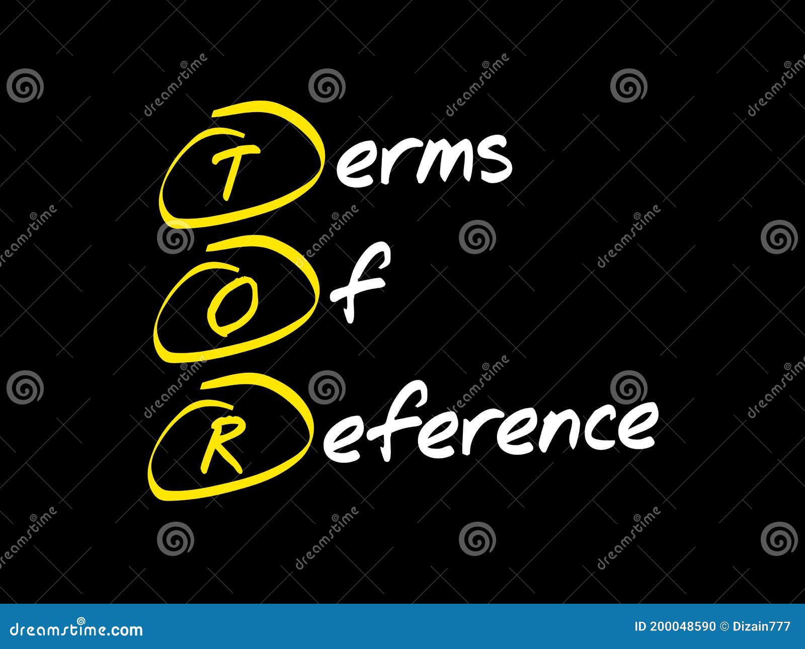 TOR Terms Of Reference - Define The Purpose And Structures Of A Project ...