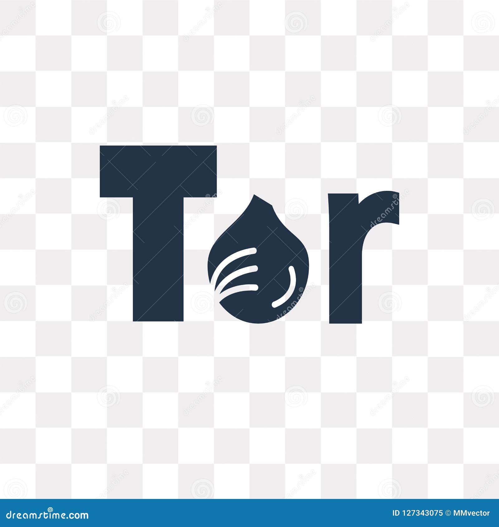 Tor Vector Icon Isolated on Transparent Background, Tor Transpa Stock ...