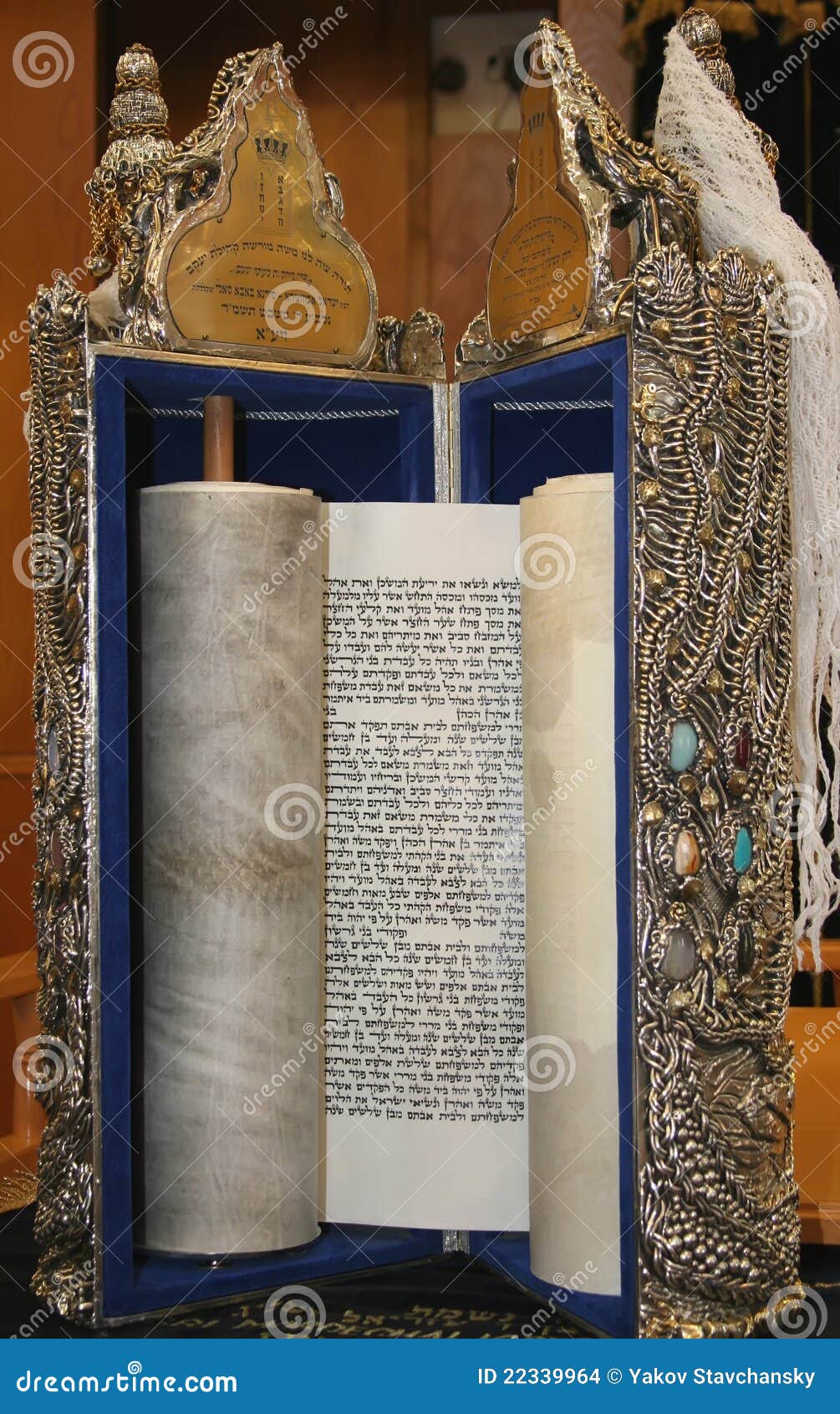 Torah Scroll Stock Images - Image: 22339964