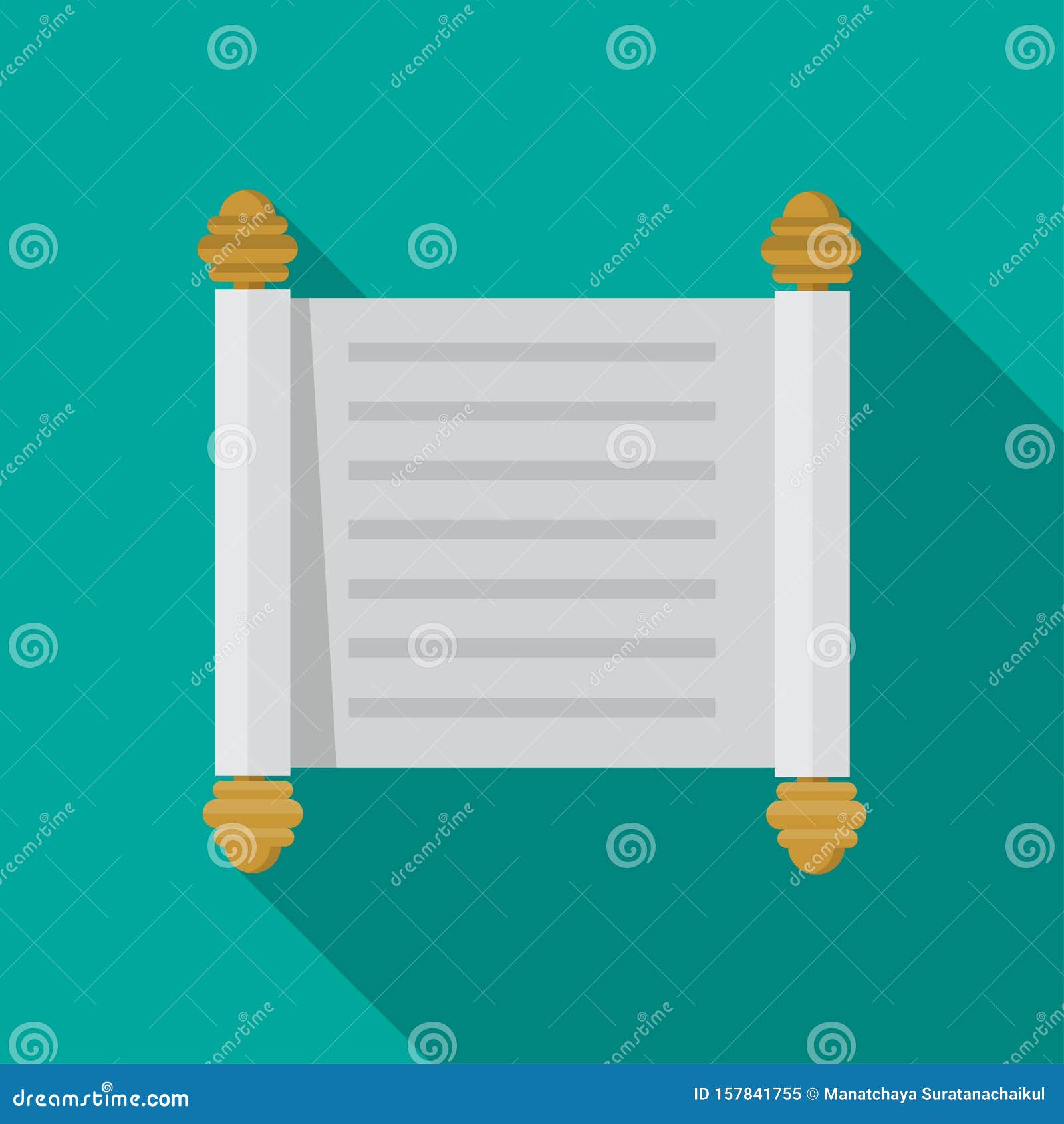 Torah scroll icon stock illustration. Illustration of bible - 157841755