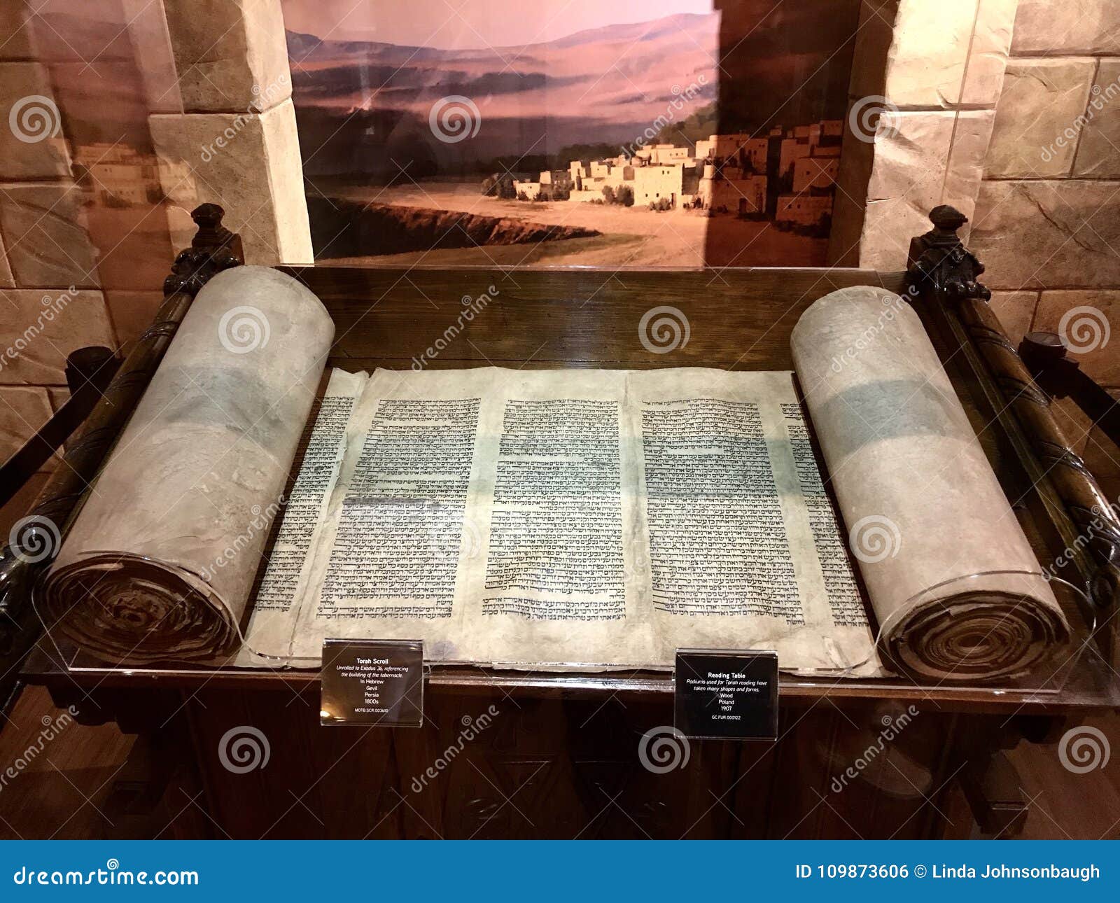 Torah Scroll Perspective View Royalty-Free Stock Photo | CartoonDealer ...