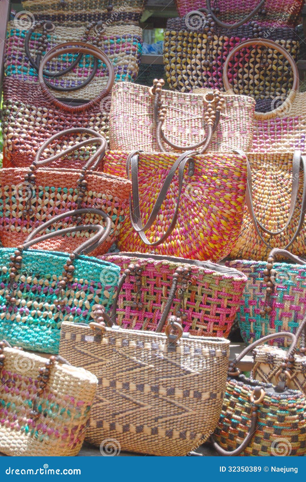 Torba handmade obraz stock. Obraz złożonej z lugier, nowożytny - 32350389