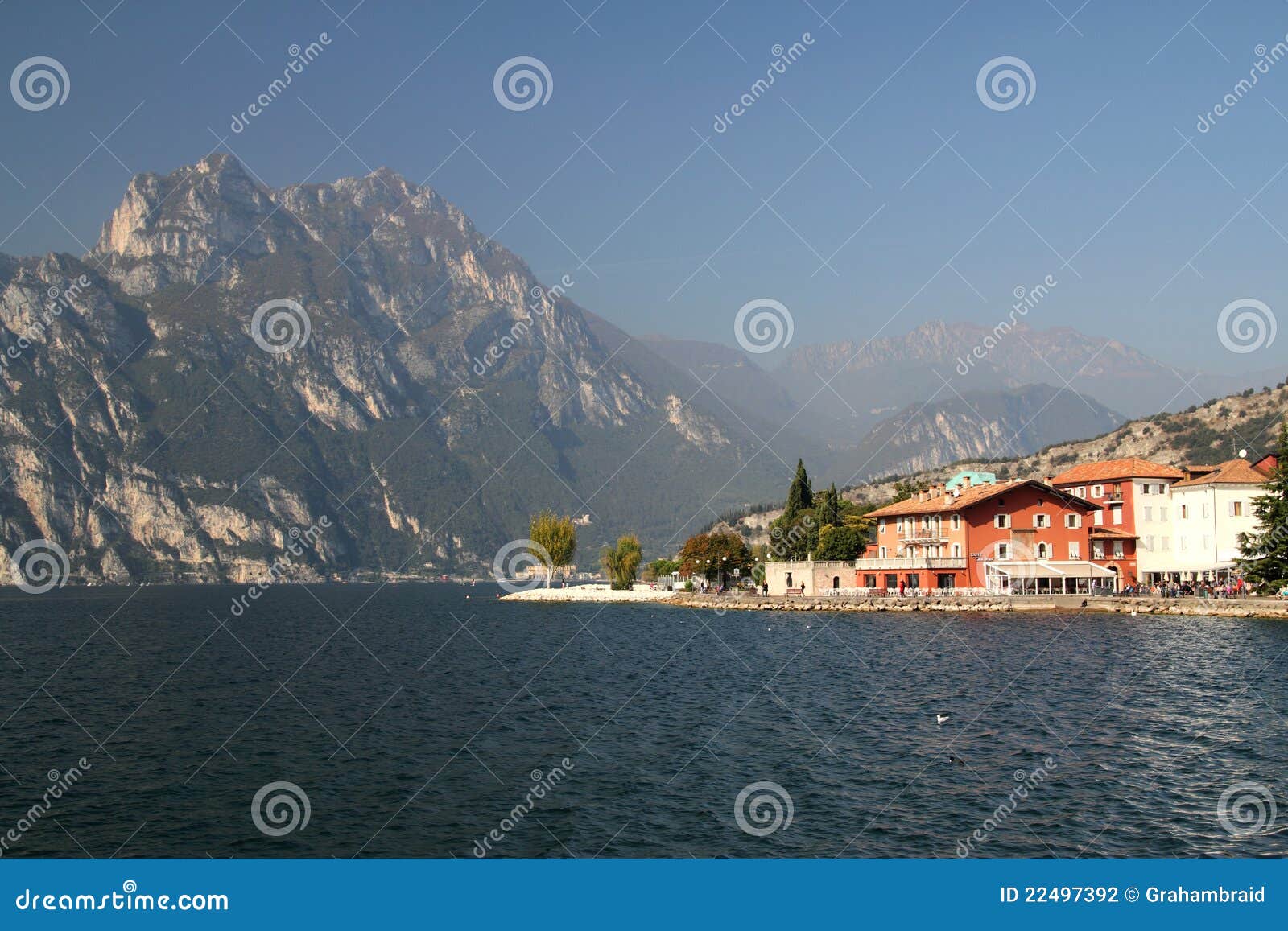 Torbole, Lake Garda, Italy editorial photography. Image of italian ...