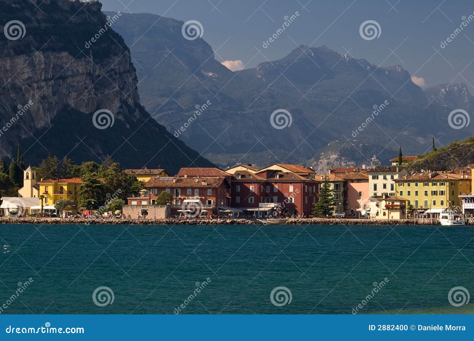 Torbole (lake Garda, Italy) Stock Photo - Image of river, lake: 2882400