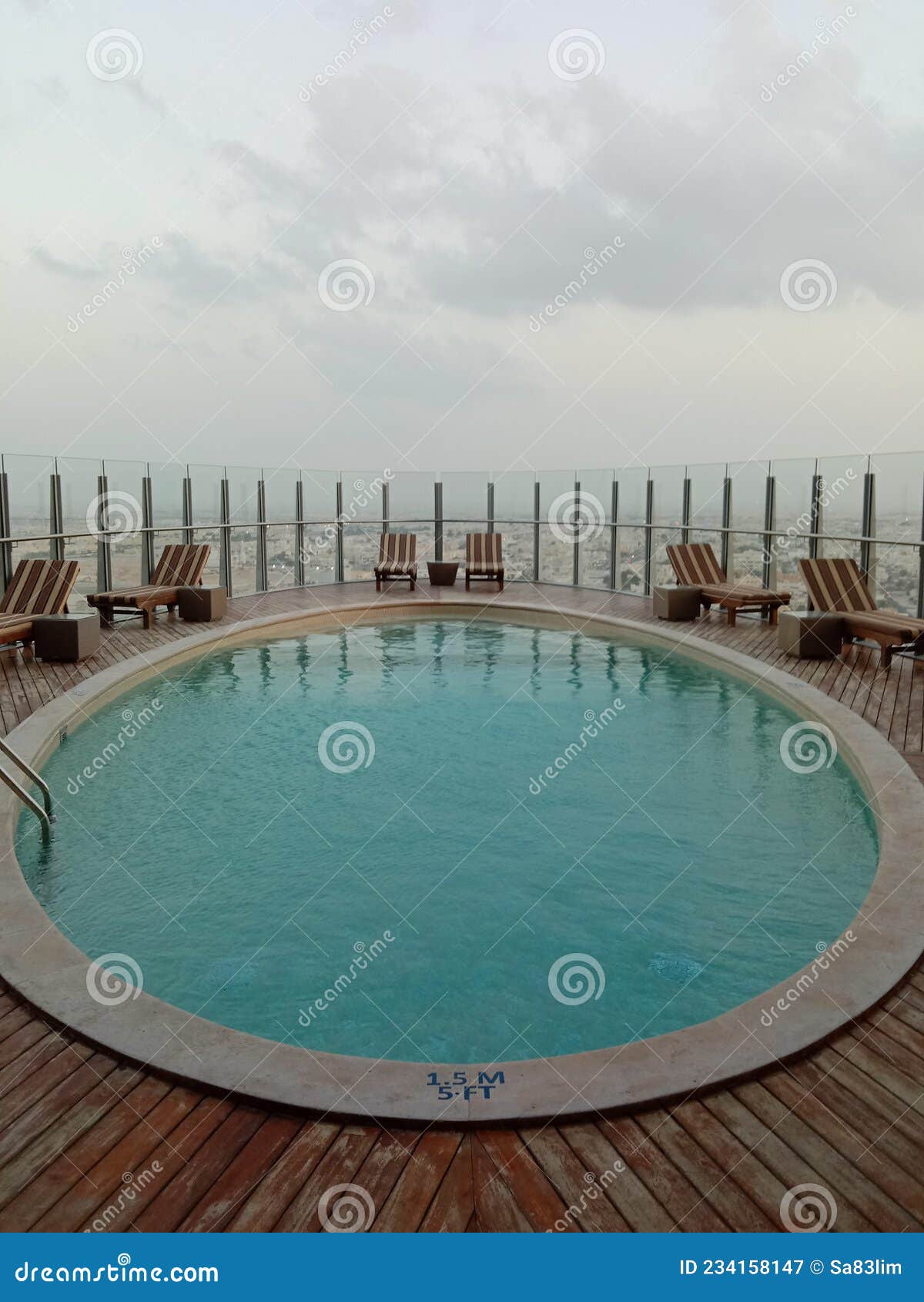 The Torch Hotel Swimming Pool, Doha, Qatar Stock Image - Image of home ...