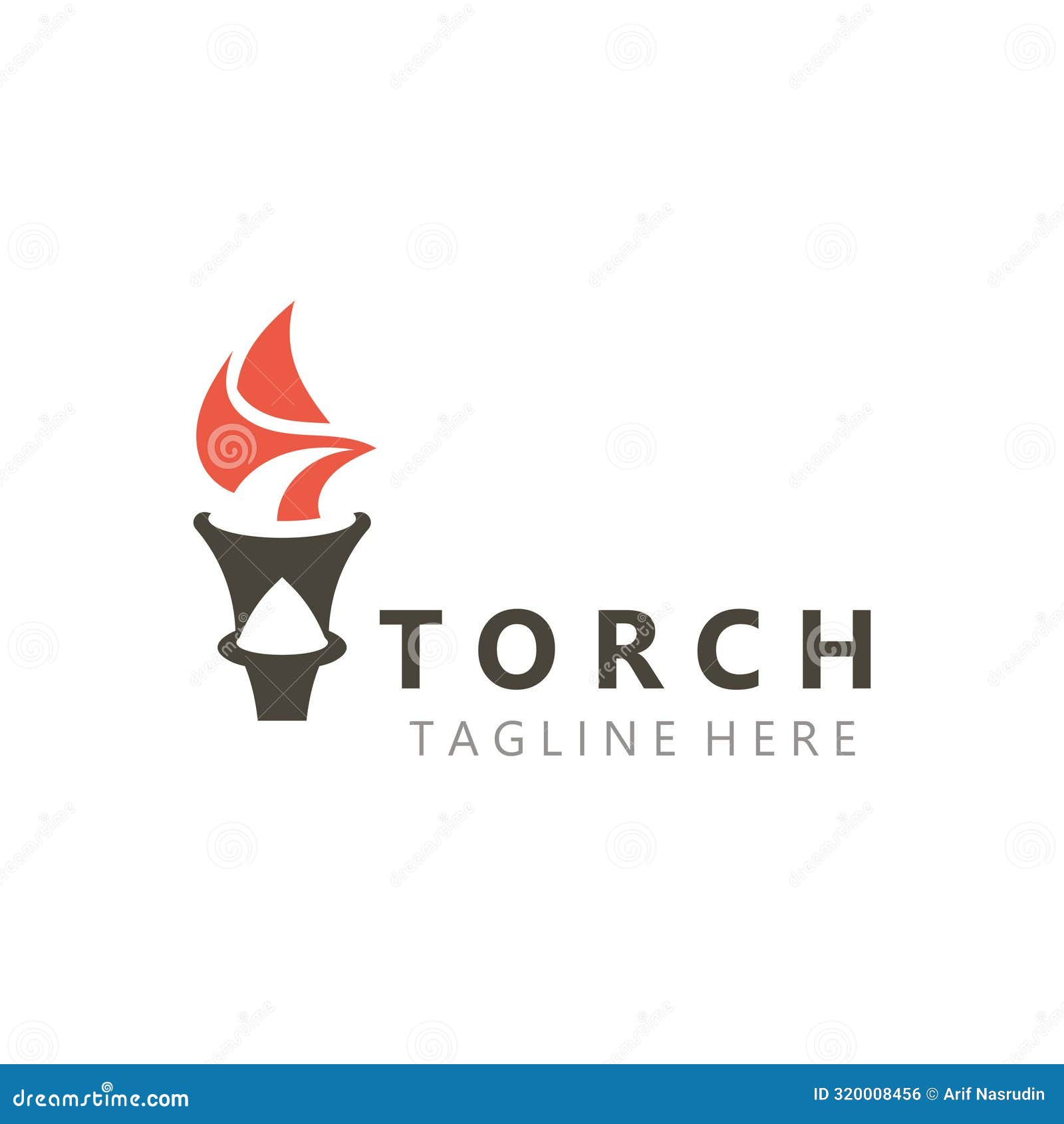 Torch Logo Graphic, Olympics Flame Modern Design Element Simple ...