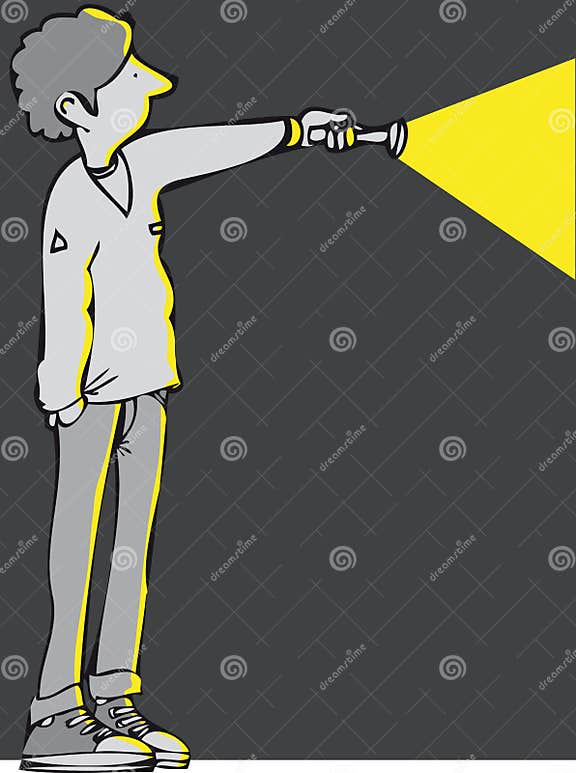 Torch stock vector. Illustration of lumens, shadows, highlight - 54893237