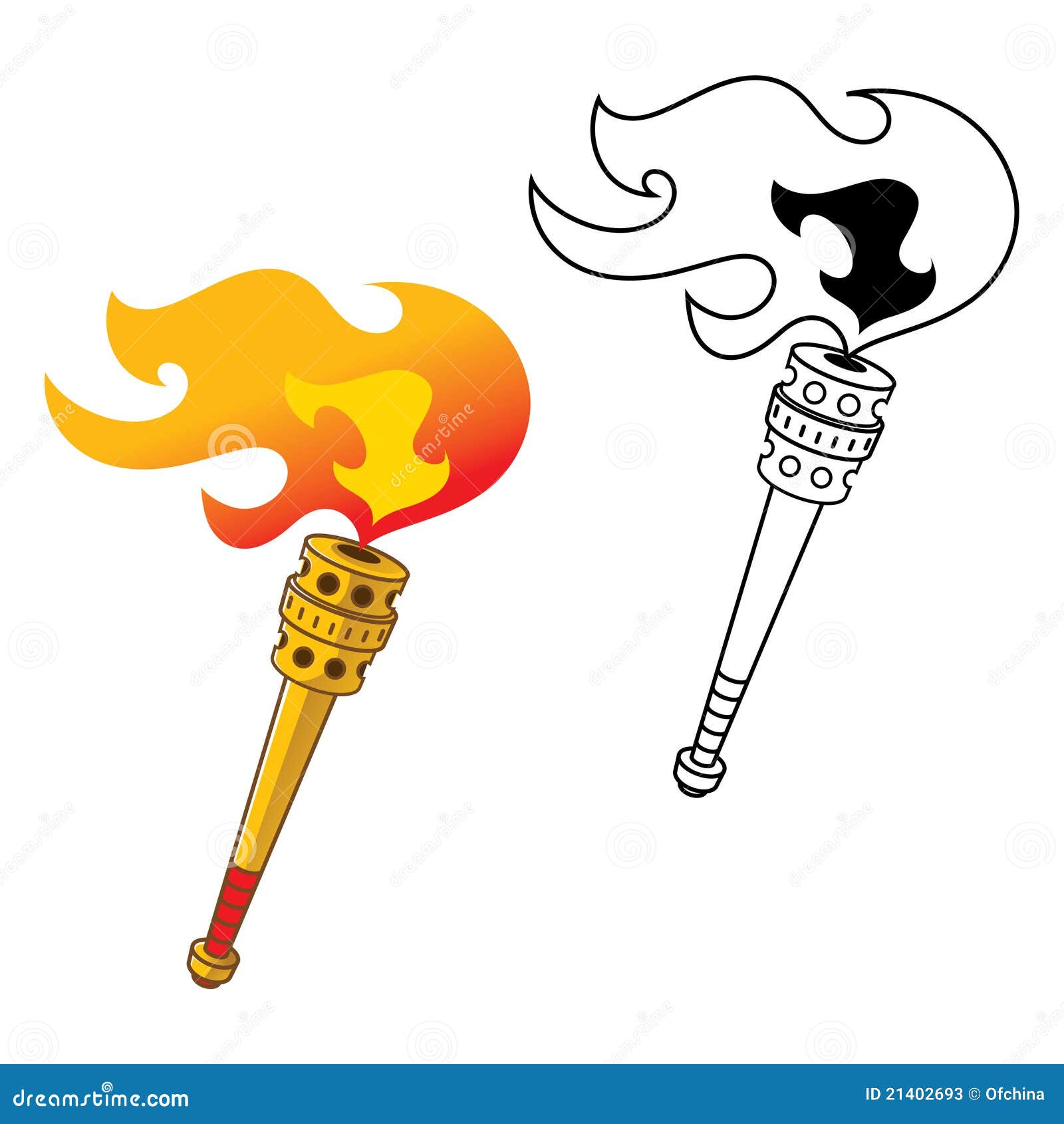 Olympic Fire Vector Logo. Olympic Fire Emblem. Olympic Fire ...