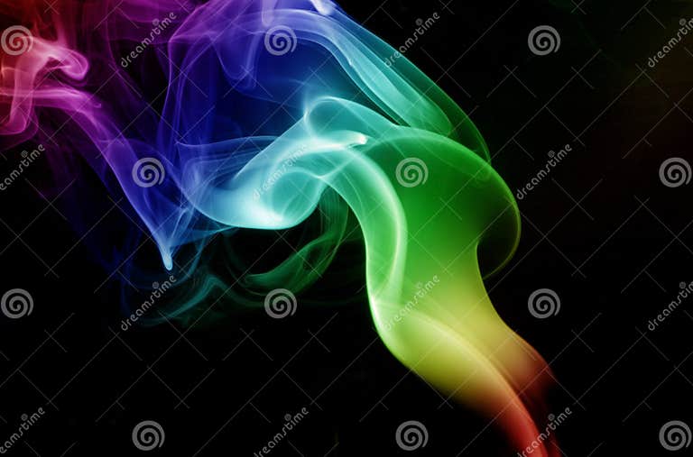 Torch Smoke stock photo. Image of rainbow, motion, form - 2142118