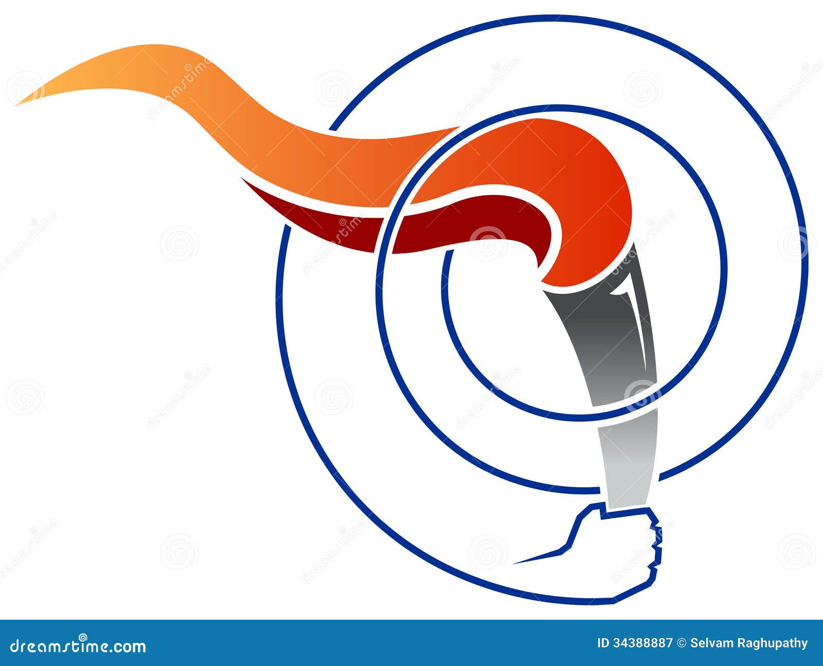 Swirl Run Silhouette Stock Illustrations – 133 Swirl Run Silhouette ...
