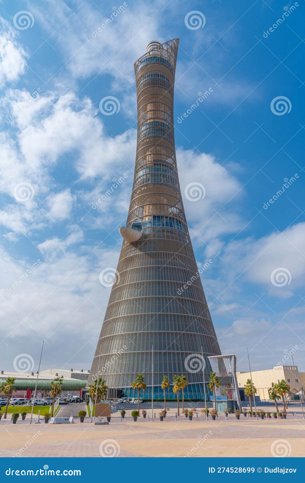 The Torch Tower in Doha, Qatar Editorial Stock Image - Image of travel ...