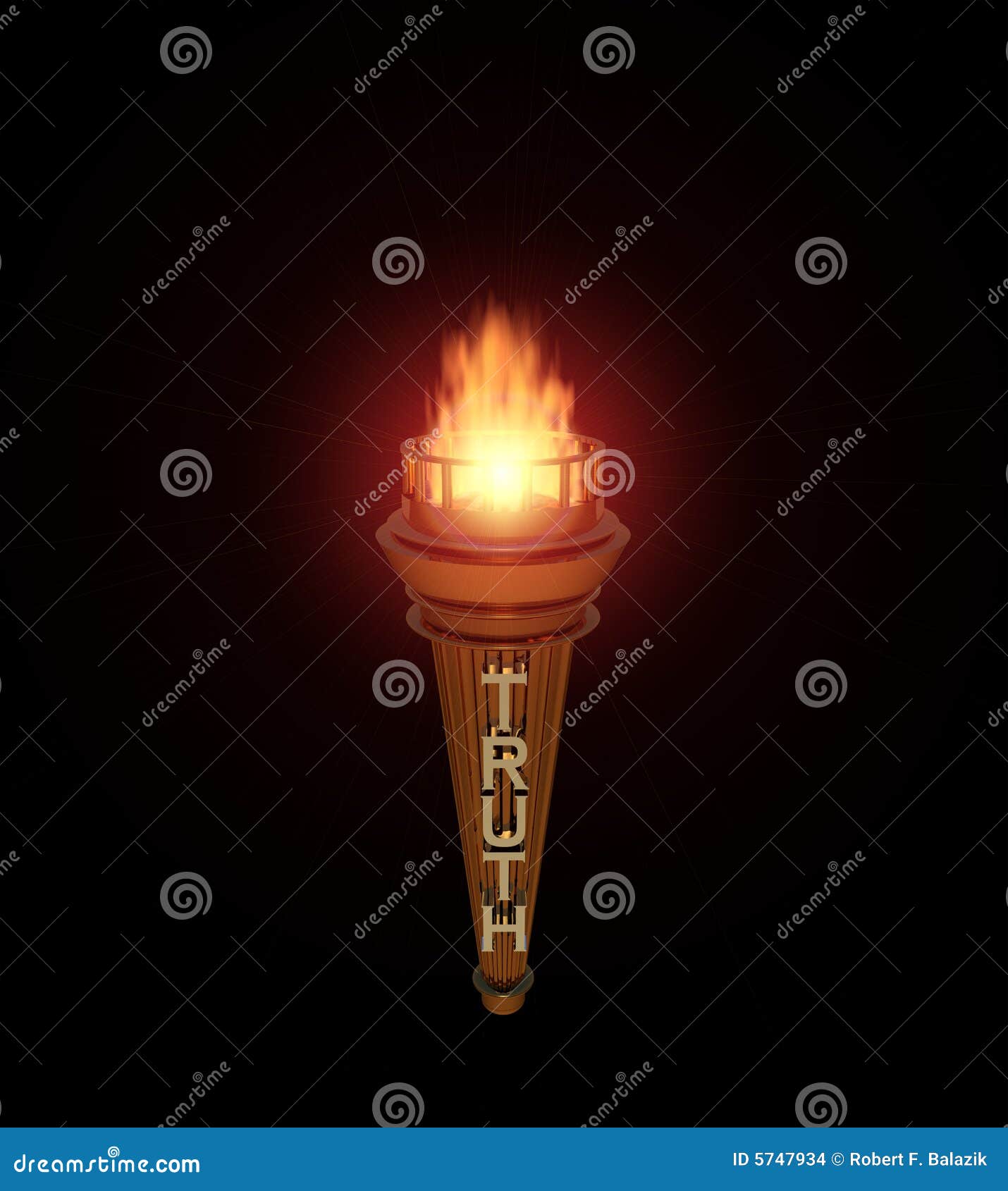 Torch truth stock illustration. Illustration of lighting - 5747934