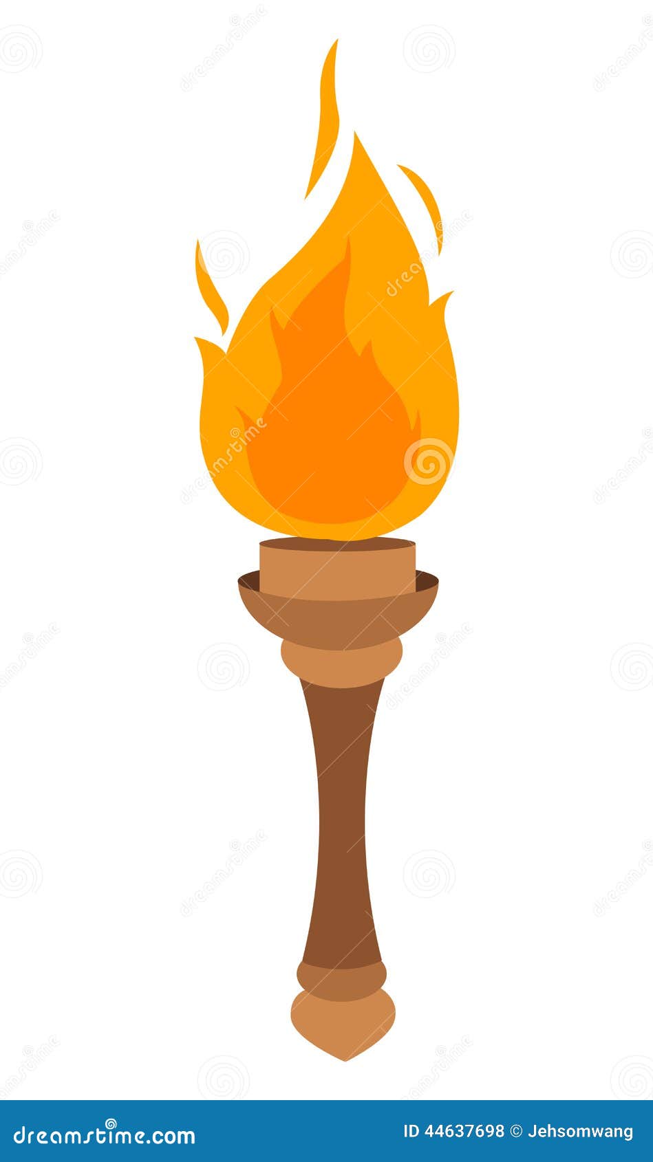 Torch. Vector Drawing | CartoonDealer.com #108395296
