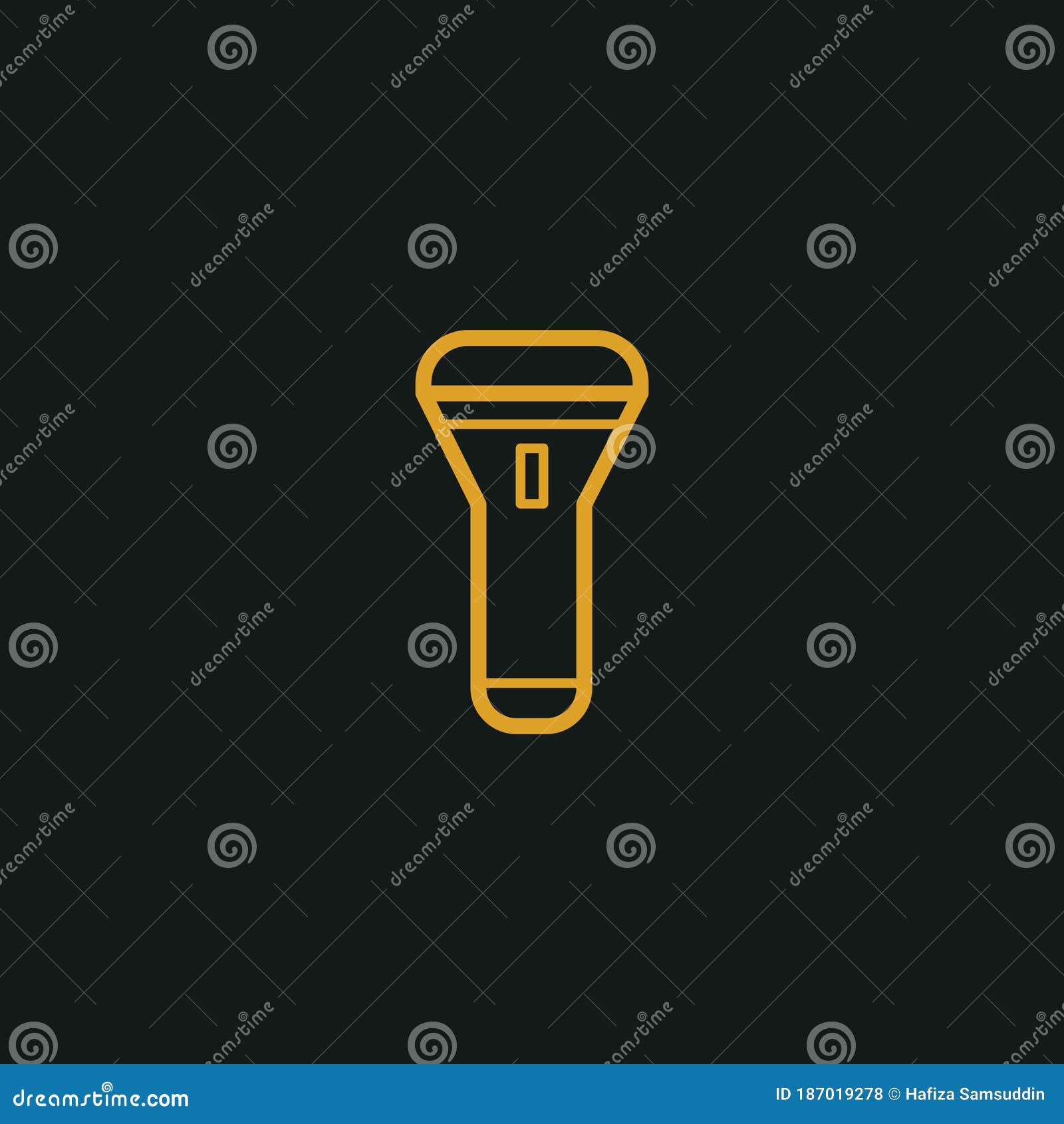 Torchlight. Vector Illustration Decorative Design Stock Vector ...