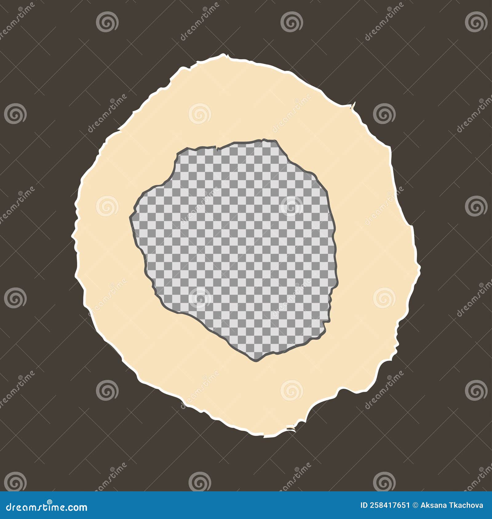 Tore Off a Piece of Colored Paper. Vector Paper Design Template Stock ...