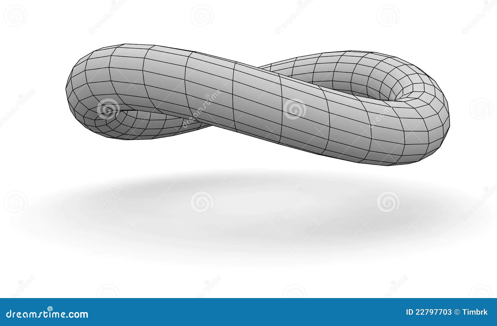 Tore tordu illustration stock. Illustration du simple - 22797703