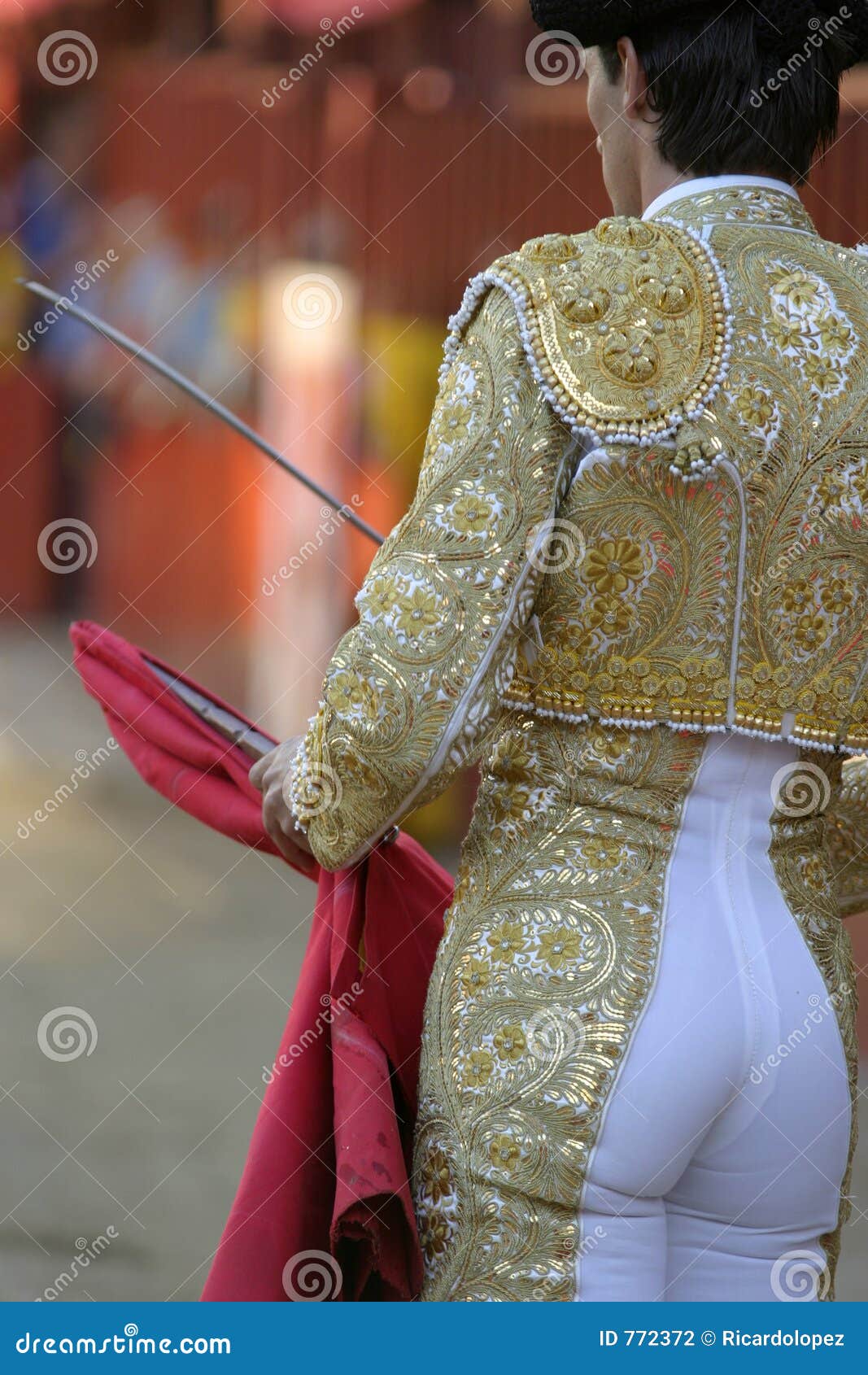 Torero photo stock. Image du risque, rouge, gland, honneur - 772372