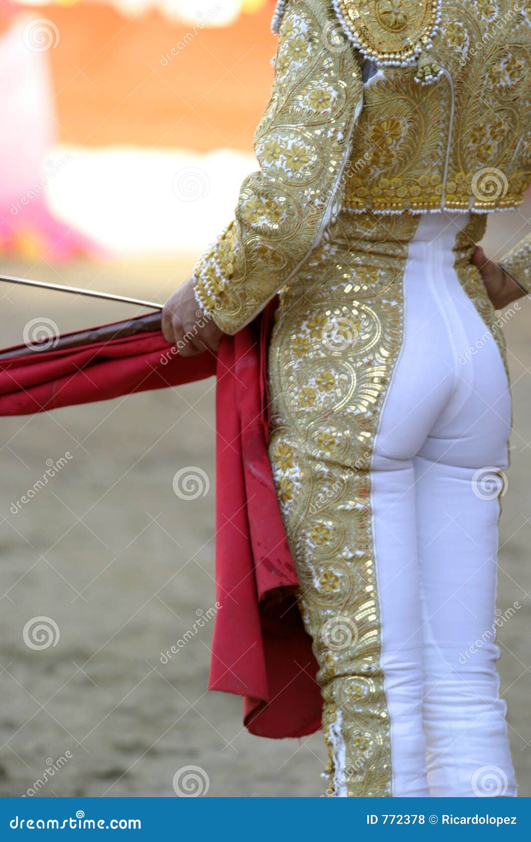 Torero stock photo. Image of wait, honor, montera, back - 772378