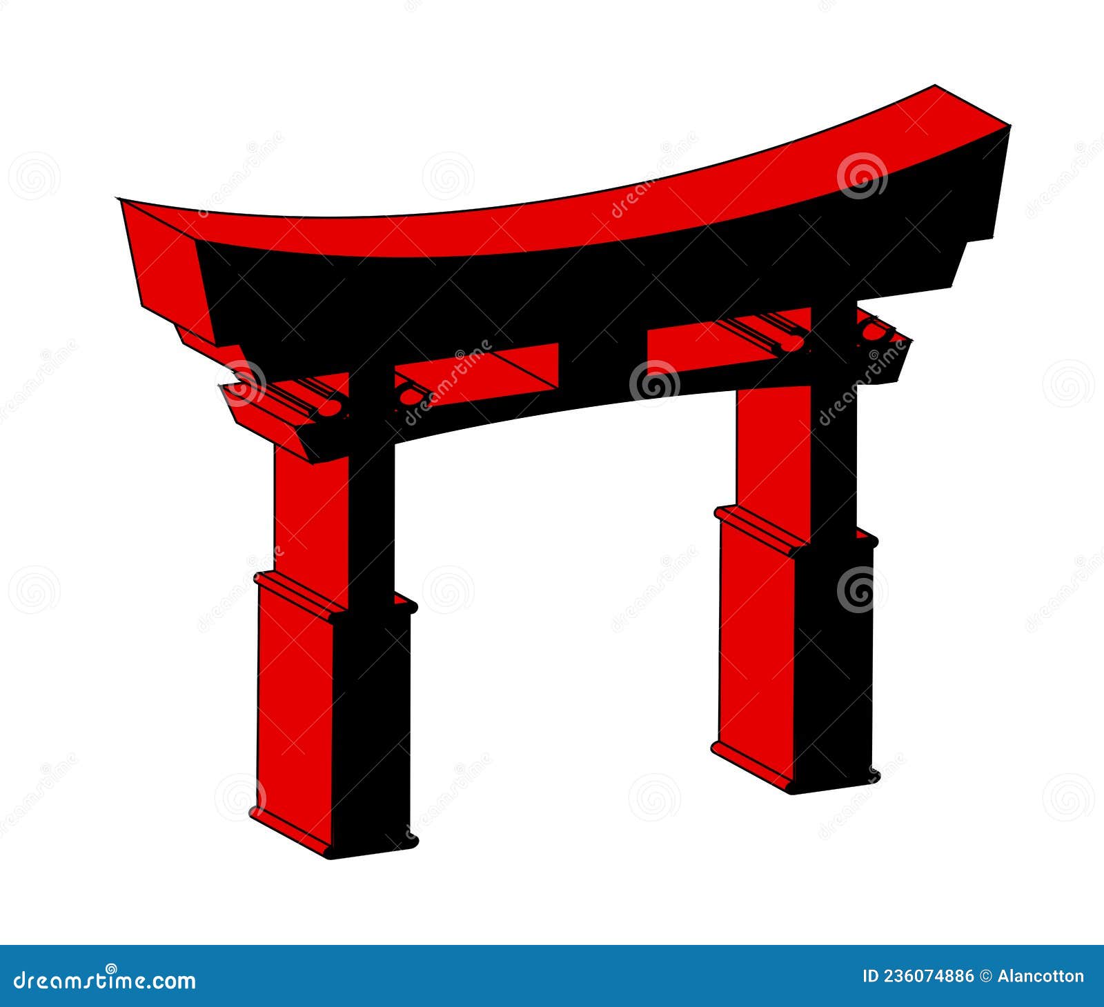 Japanese Tori Gate Stock Photography | CartoonDealer.com #52341026