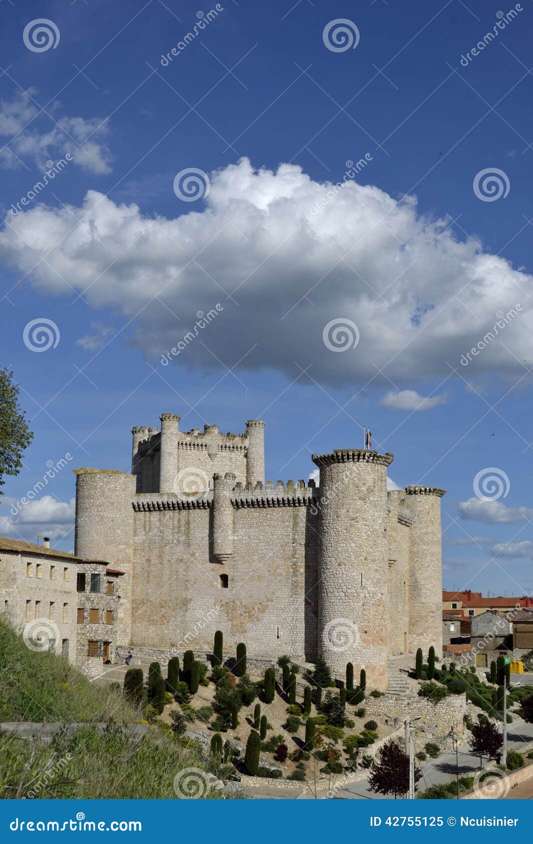 Torija castle, Spain stock image. Image of castillo, history - 42755125