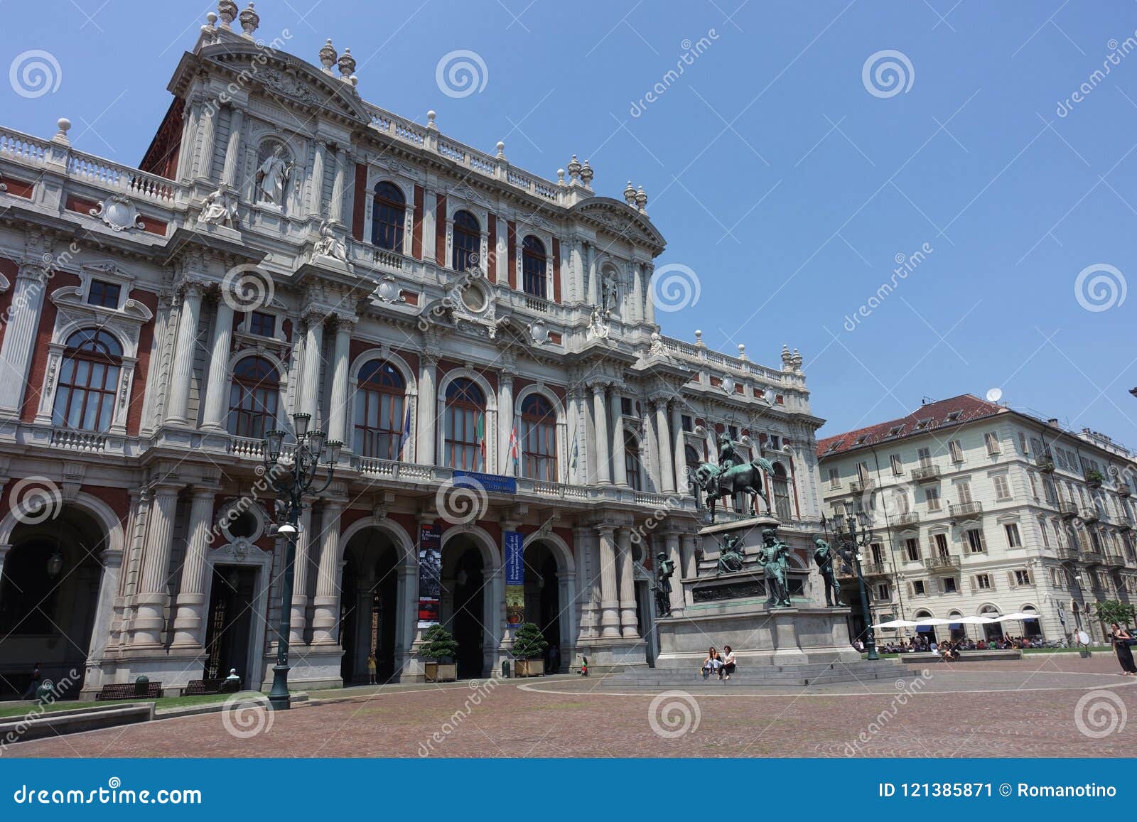 Torino Palazzo Carignano, Palazzo Di Carignano Fotografia Editoriale ...