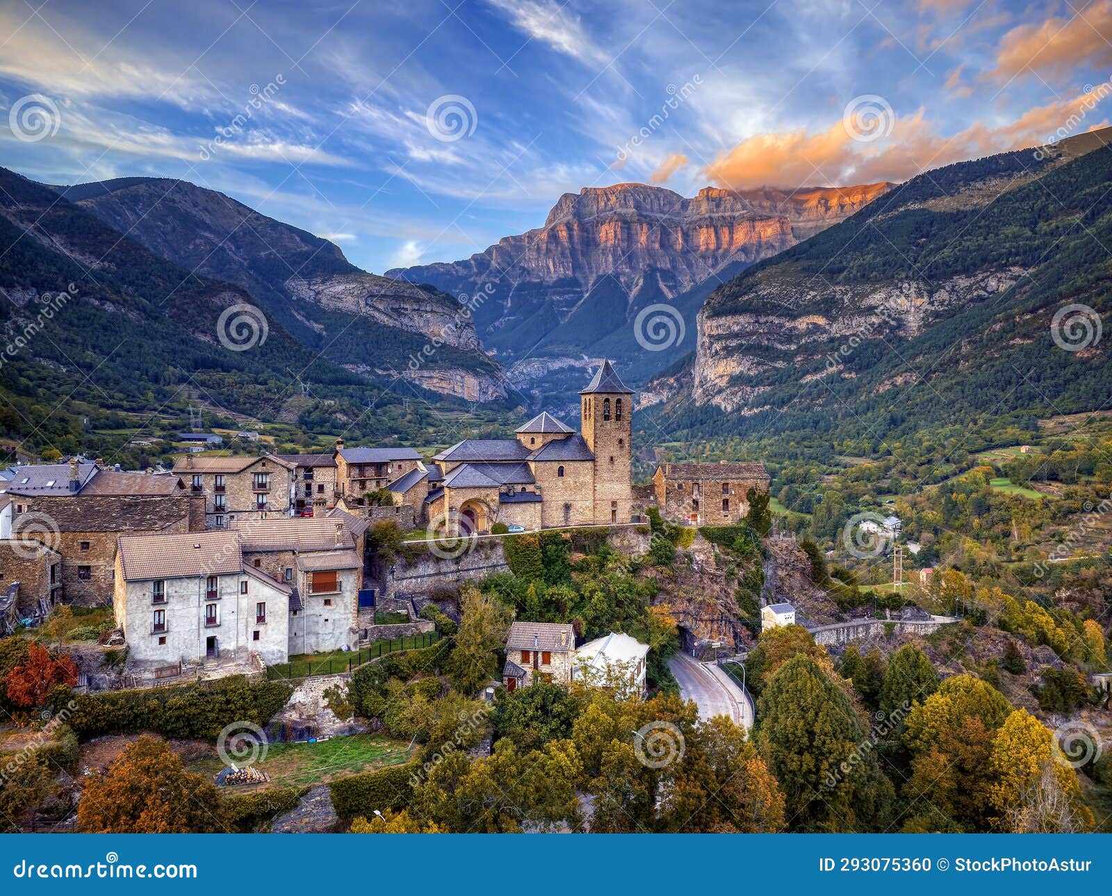 Torla-Ordesa and the Ordesa & Monte Perdido National Park in Pyrenees ...