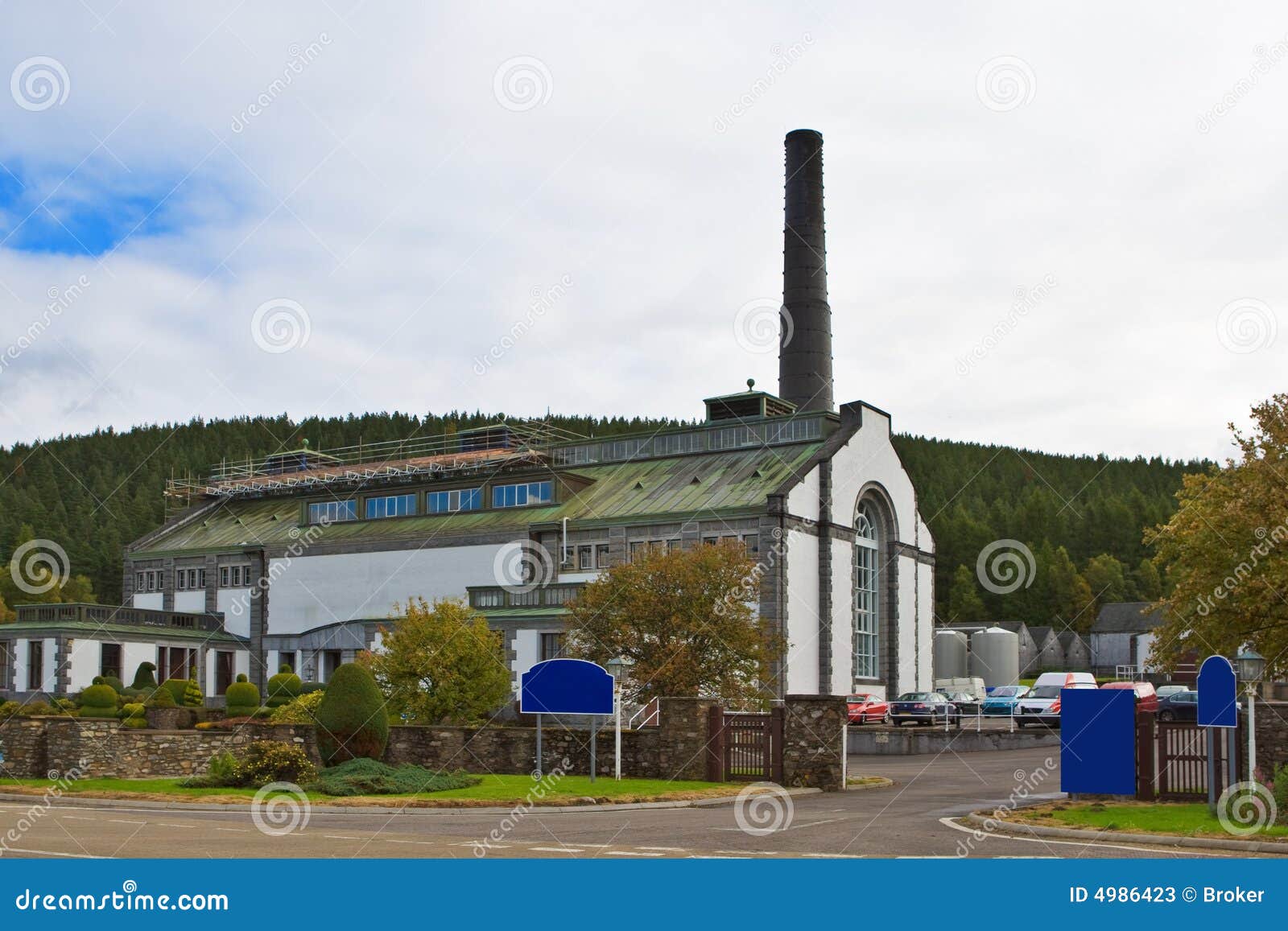 Tormore Distillery stock image. Image of pipeline, quiet - 4986423