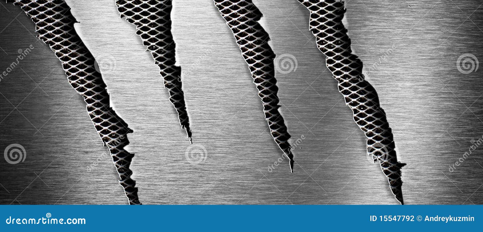 Torn Aluminum Metal Texture Stock Photo - Image of abstract, futuristic ...