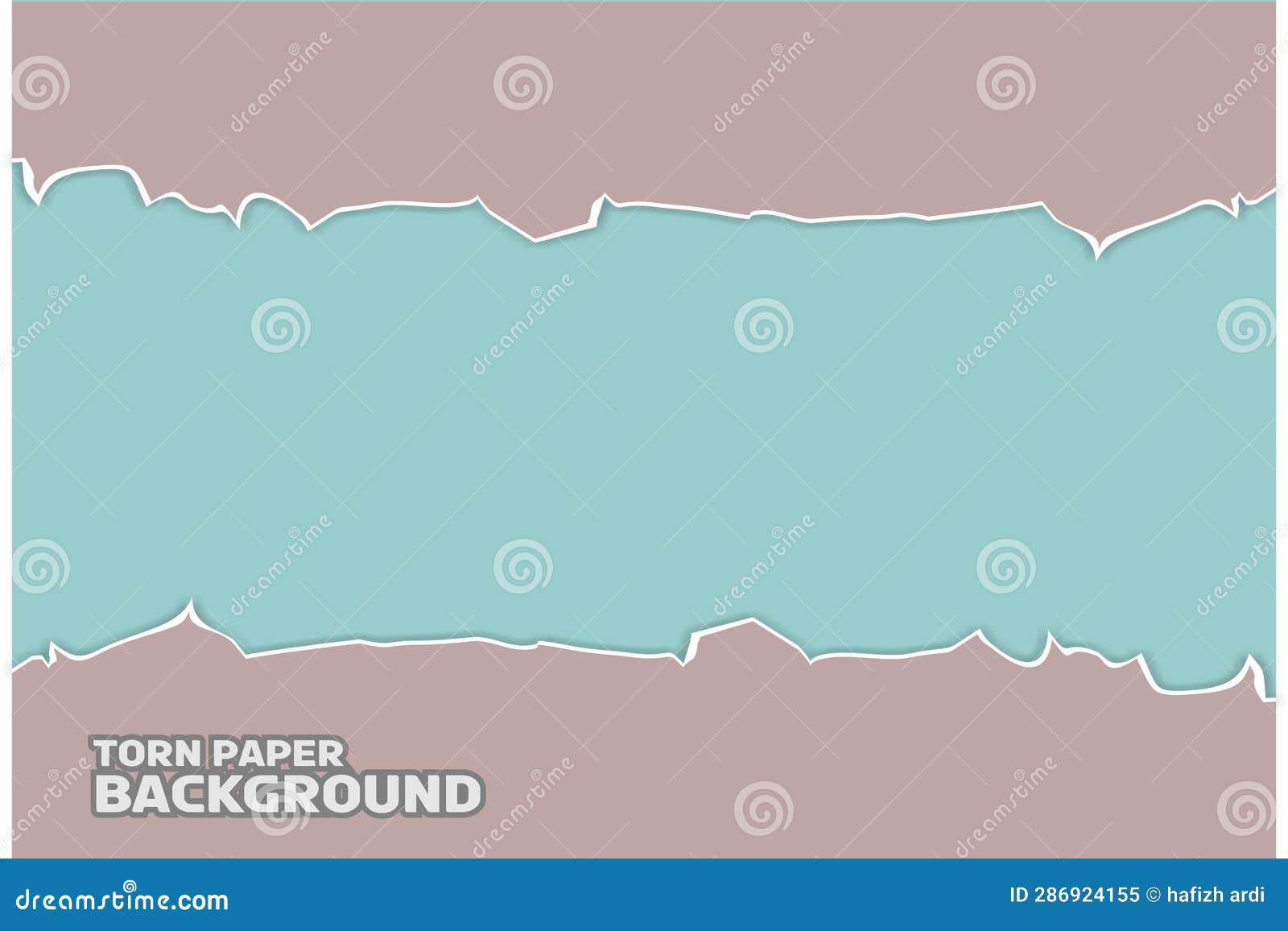 Torn Background Vector with Two Colours Stock Illustration ...