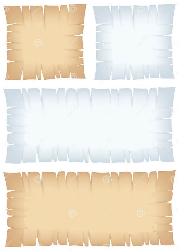 Torn Banners stock vector. Illustration of frame, empty - 5769858