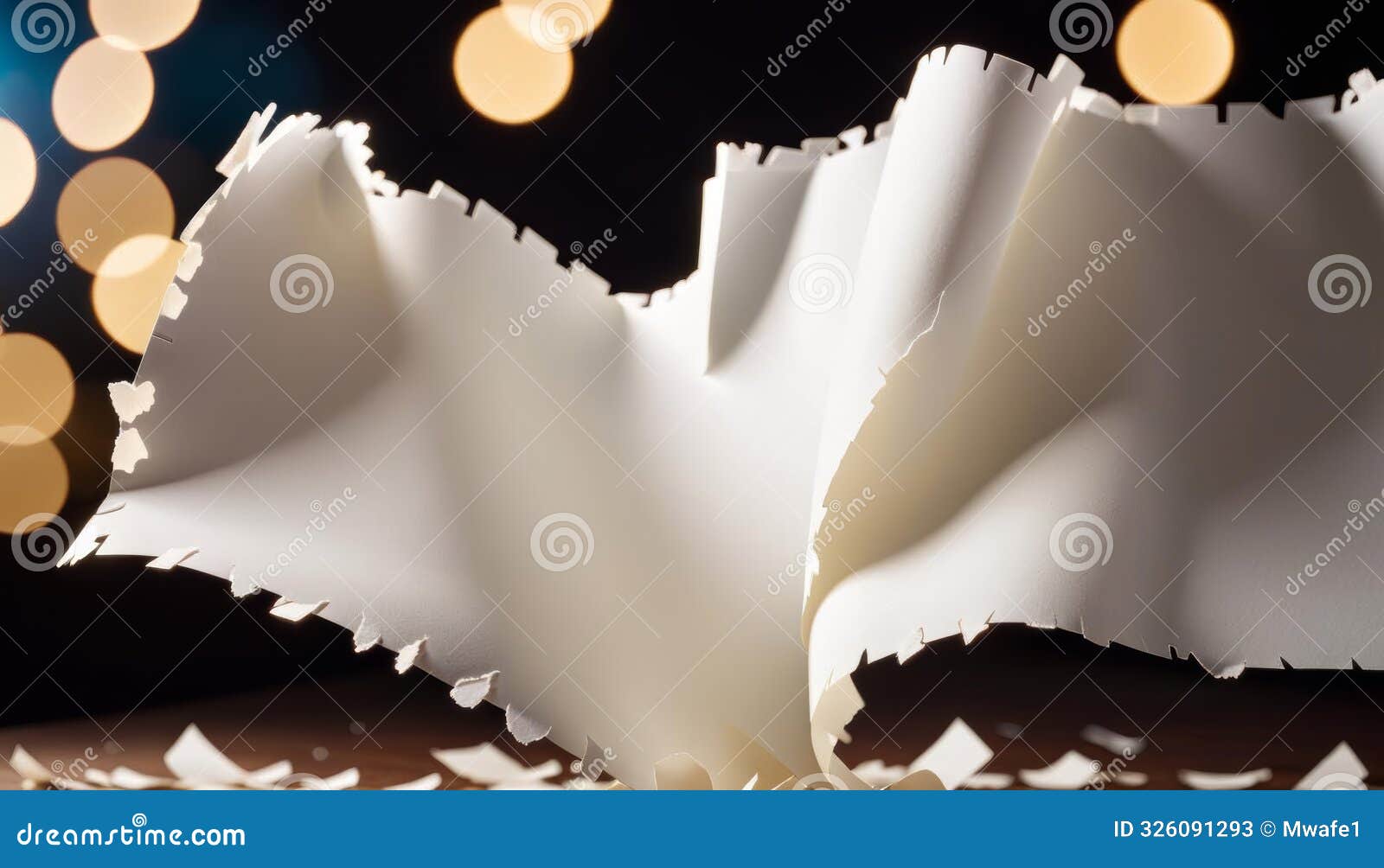 Torn Blank Paper Paper Torn Note Document Notepad Blank Tear Empty ...