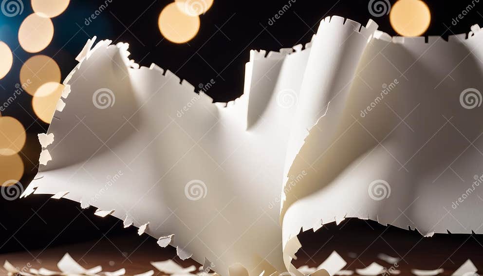 Torn Blank Paper Paper Torn Note Document Notepad Blank Tear Empty ...