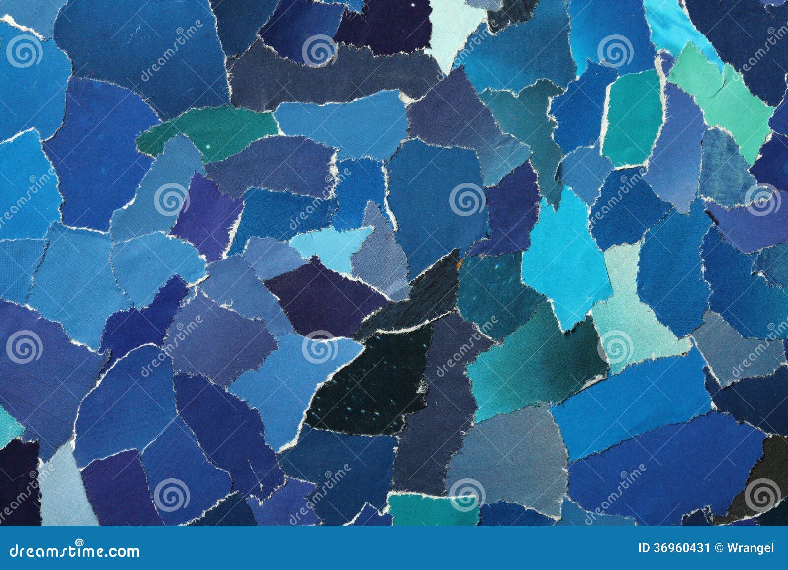 Torn blue paper texture stock image. Image of edge, paper - 36960431