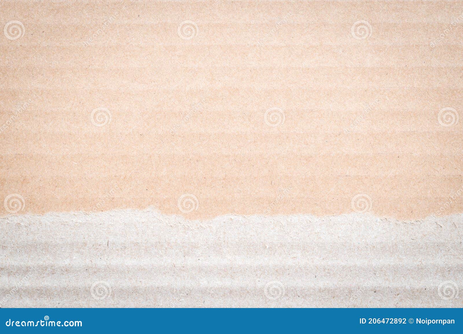 Torn Brown Color Cardboard Paper Detail Texture Patterned Background ...