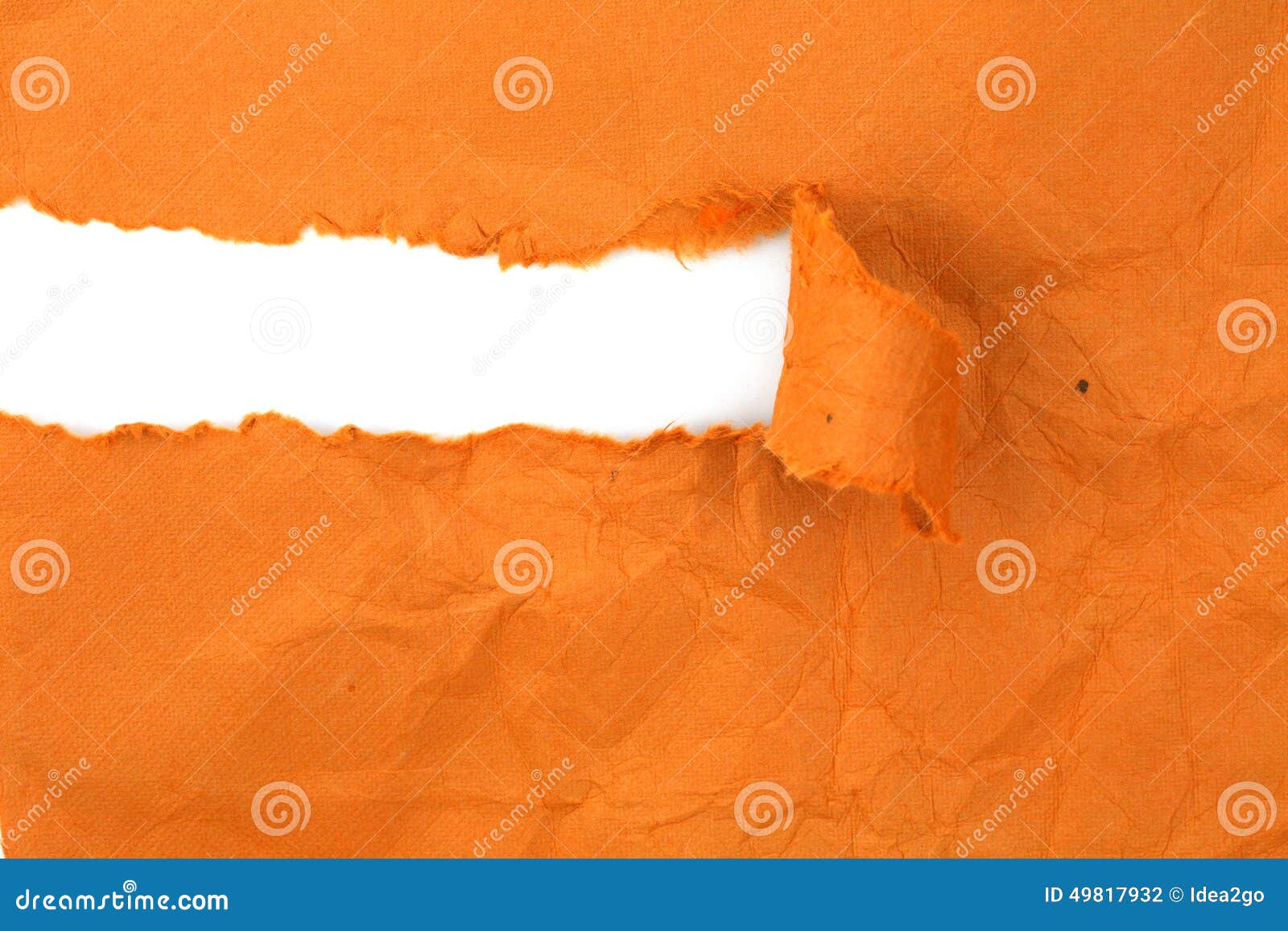 Torn brown paper stock photo. Image of hole, edge, open - 49817932
