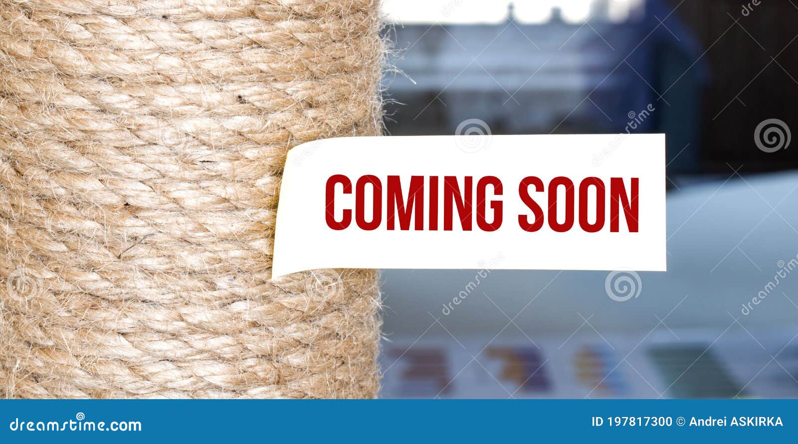 Torn Brown Paper on White Surface with Text COMING SOON and Answer Word ...