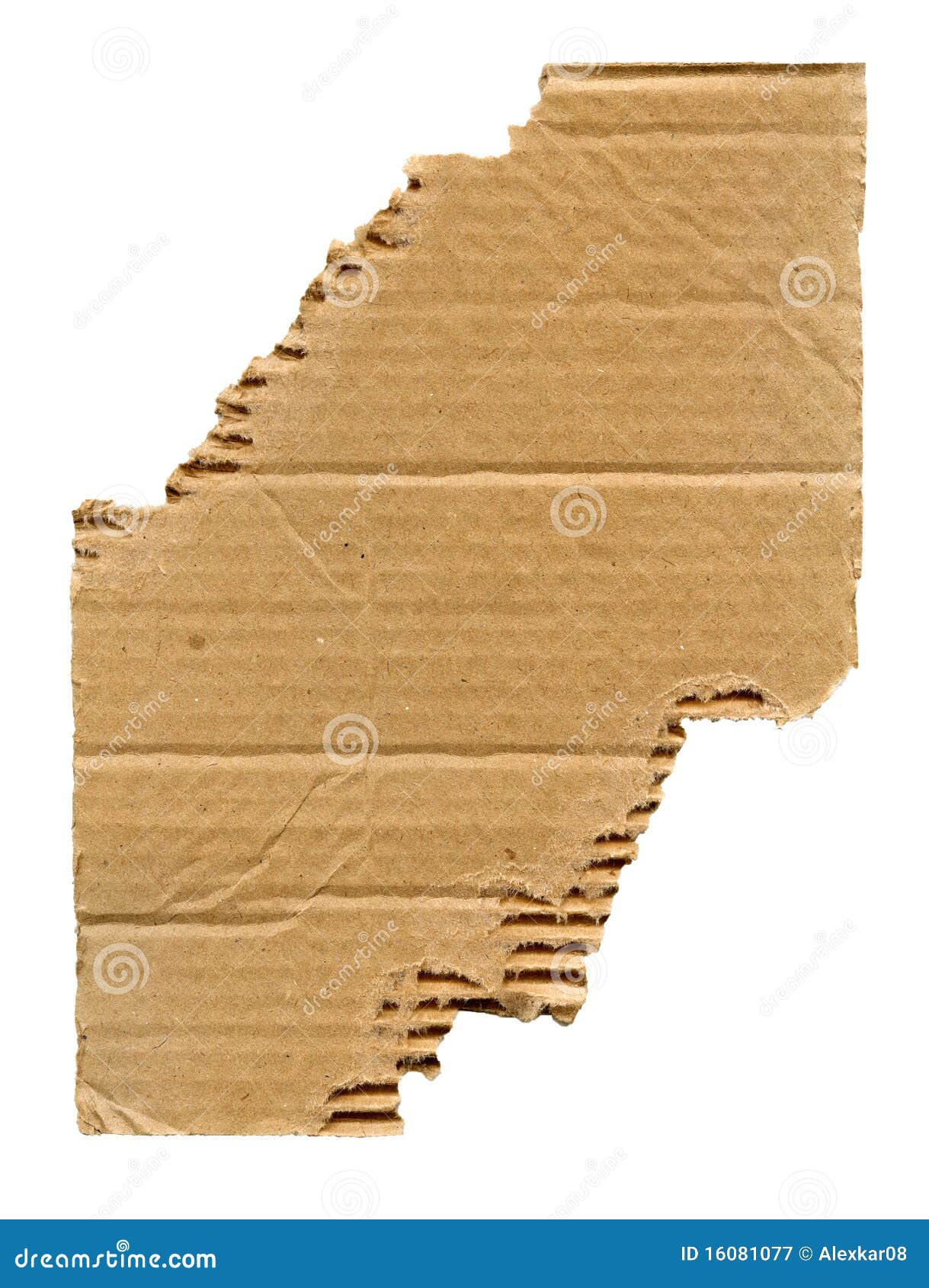 Torn cardboard stock image. Image of material, carton - 16081077