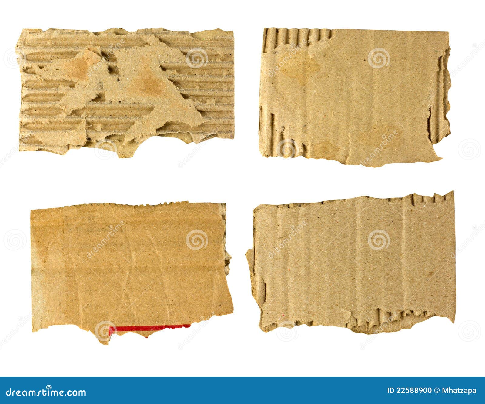Torn cardboard stock photo. Image of board, crushed, abstract - 22588900