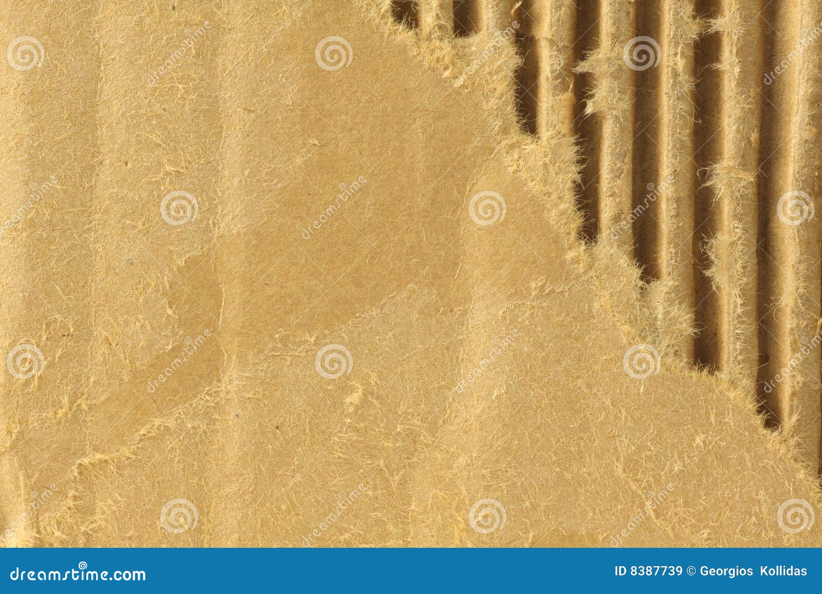 Torn Cardboard stock image. Image of worn, board, texture - 8387739
