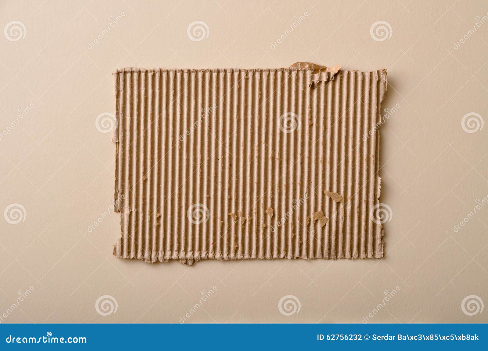 Torn cardboard stock photo. Image of banner, cellulose - 62756232