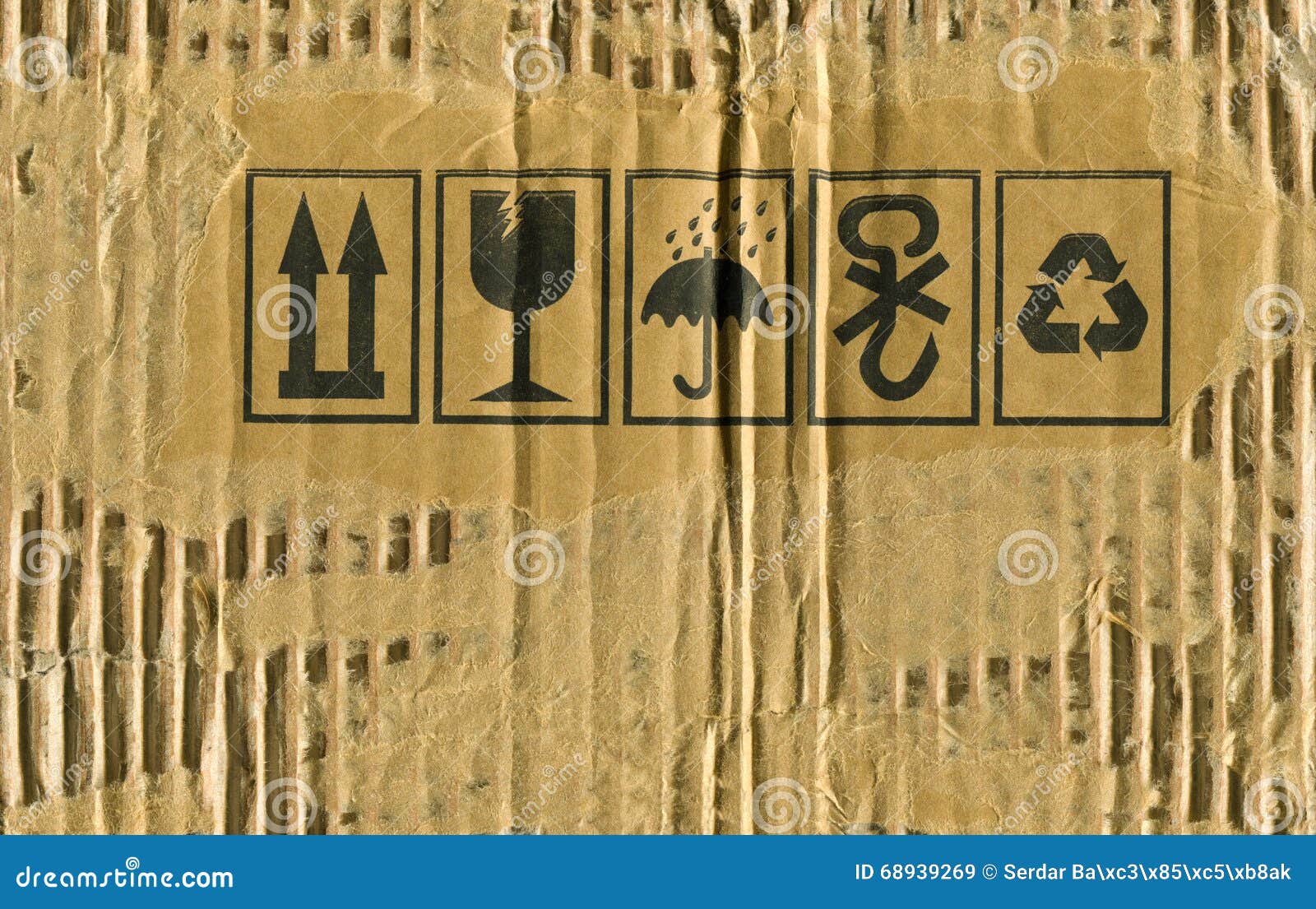 Cardboard Box Symbols Royalty-Free Stock Image | CartoonDealer.com ...