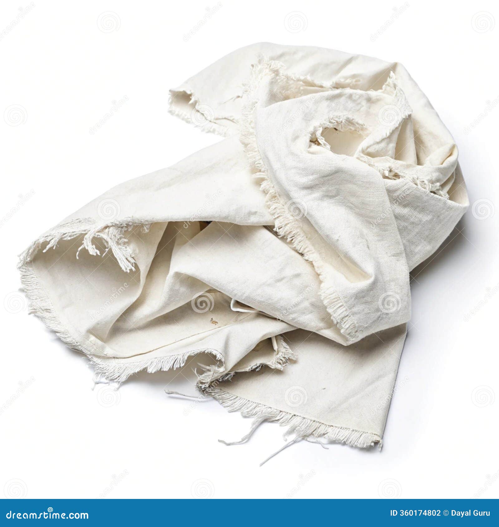 Torn Cloth Isolated On Transparent Background Royalty-Free Stock Image ...