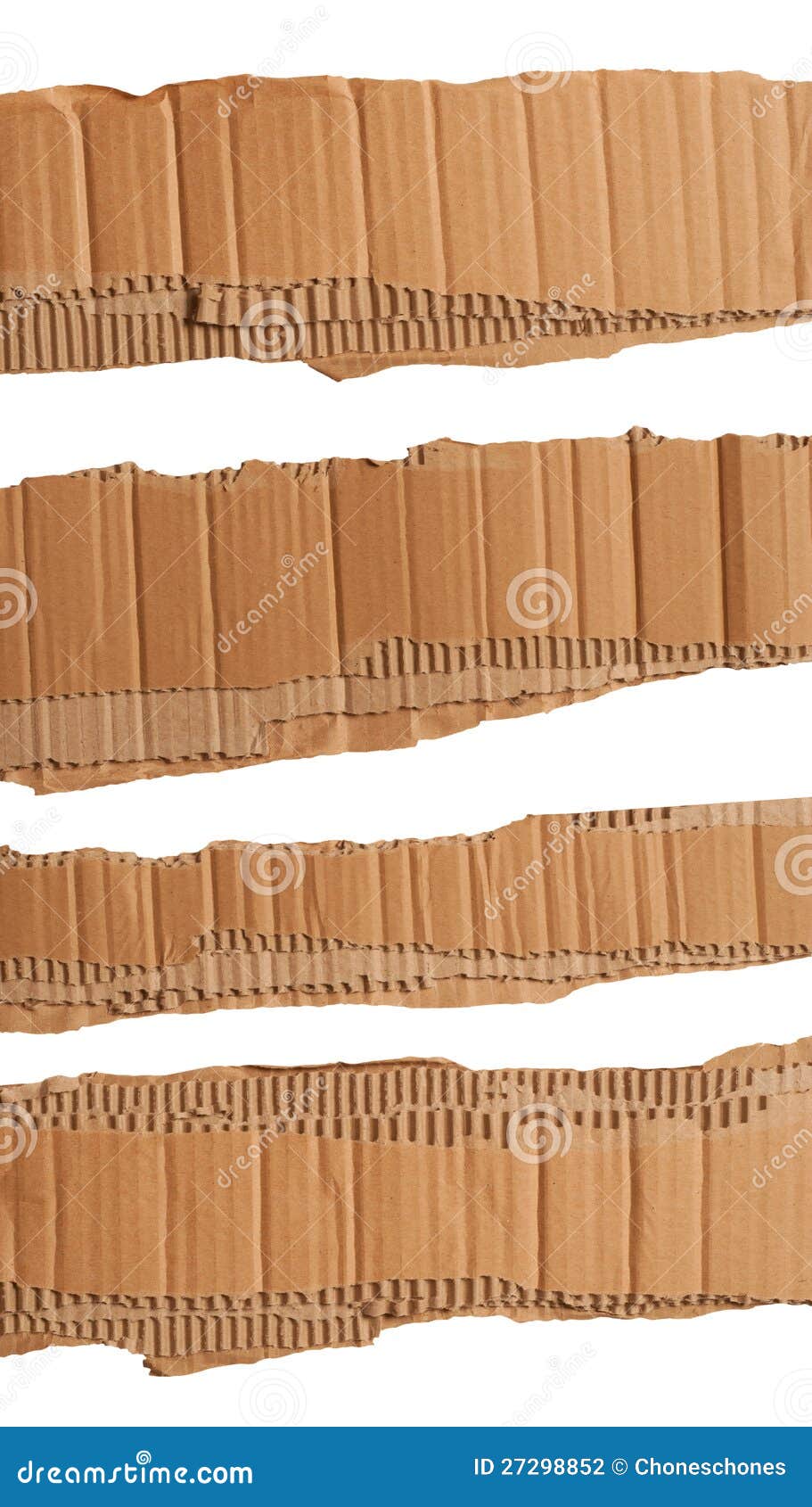 Torn of corrugated stock photo. Image of macro, label - 27298852